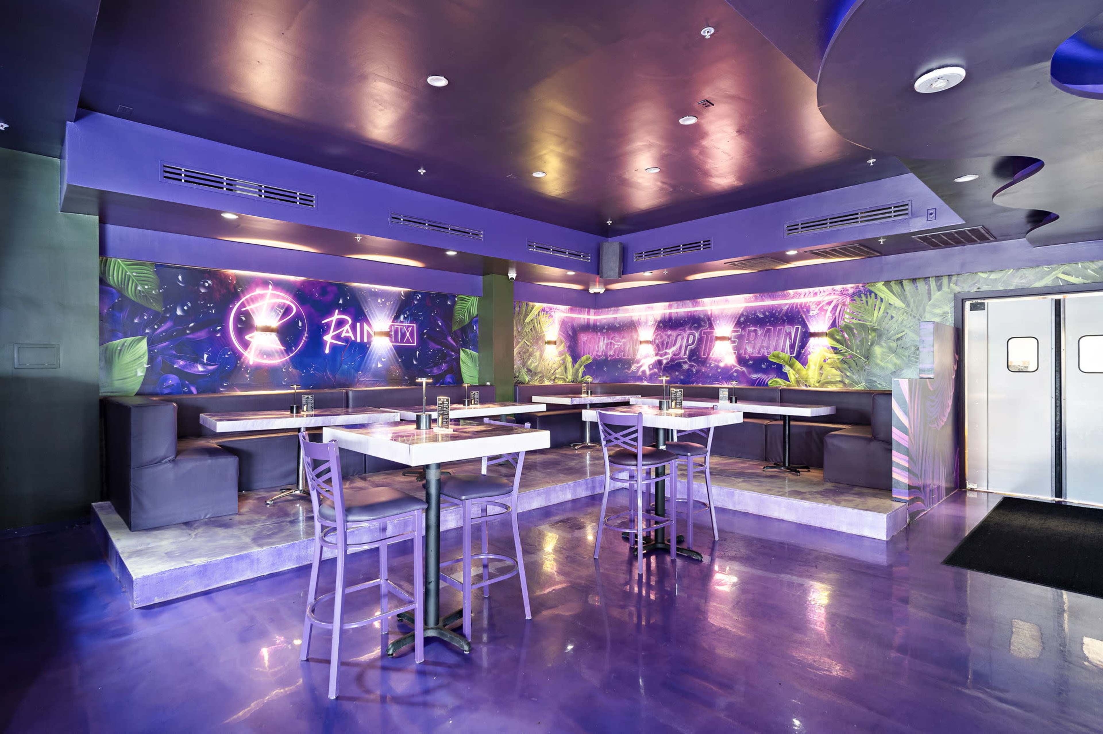 Rain On Washington | Downtown lounge event space with artistic scenery ...