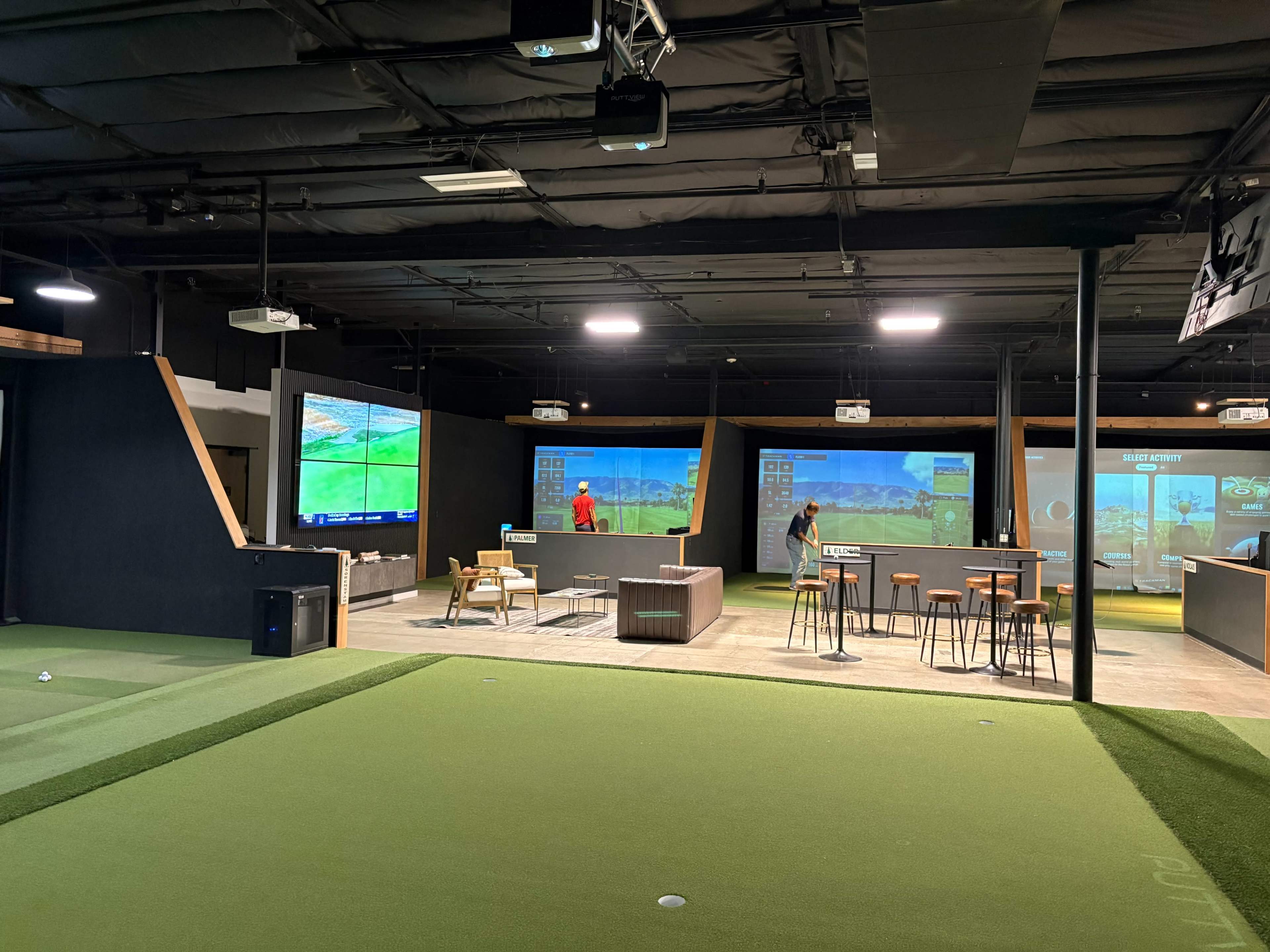 Evergreen Golf Club | Upscale indoor golf club, Redmond, WA | Off-Site ...