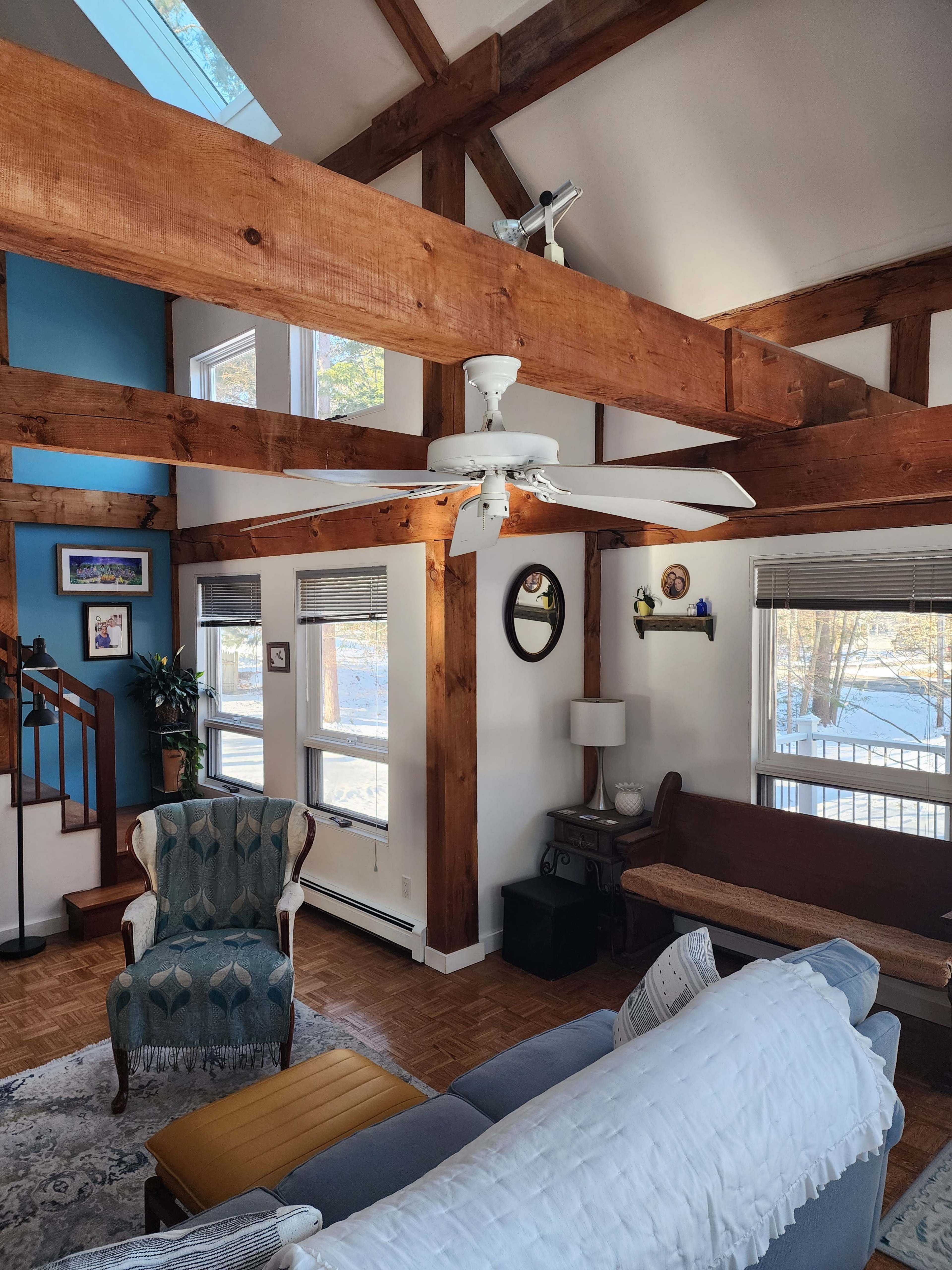 Post-and-Beam style home. Light and airy with beautifully landscaped ...