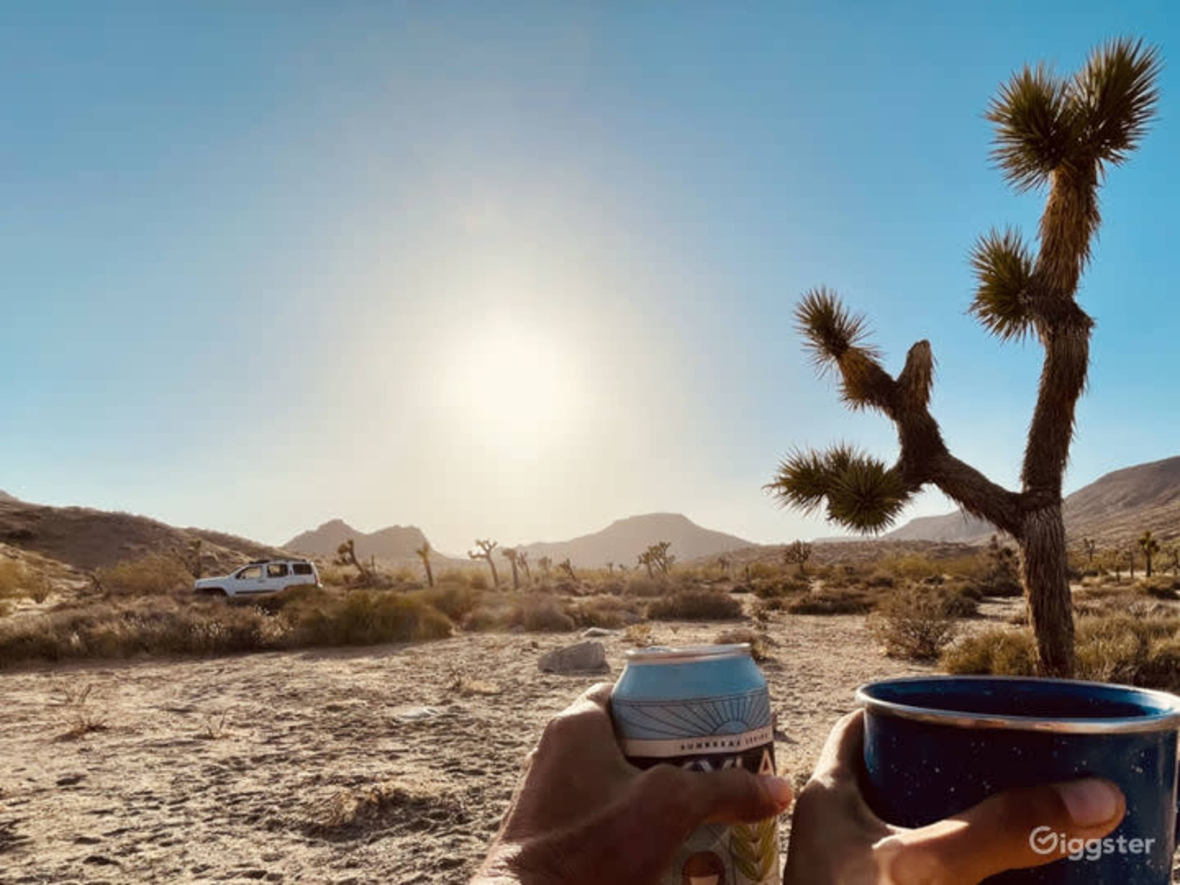 60 acres of rustic desert escape with mountain views, Pioneertown, CA ...