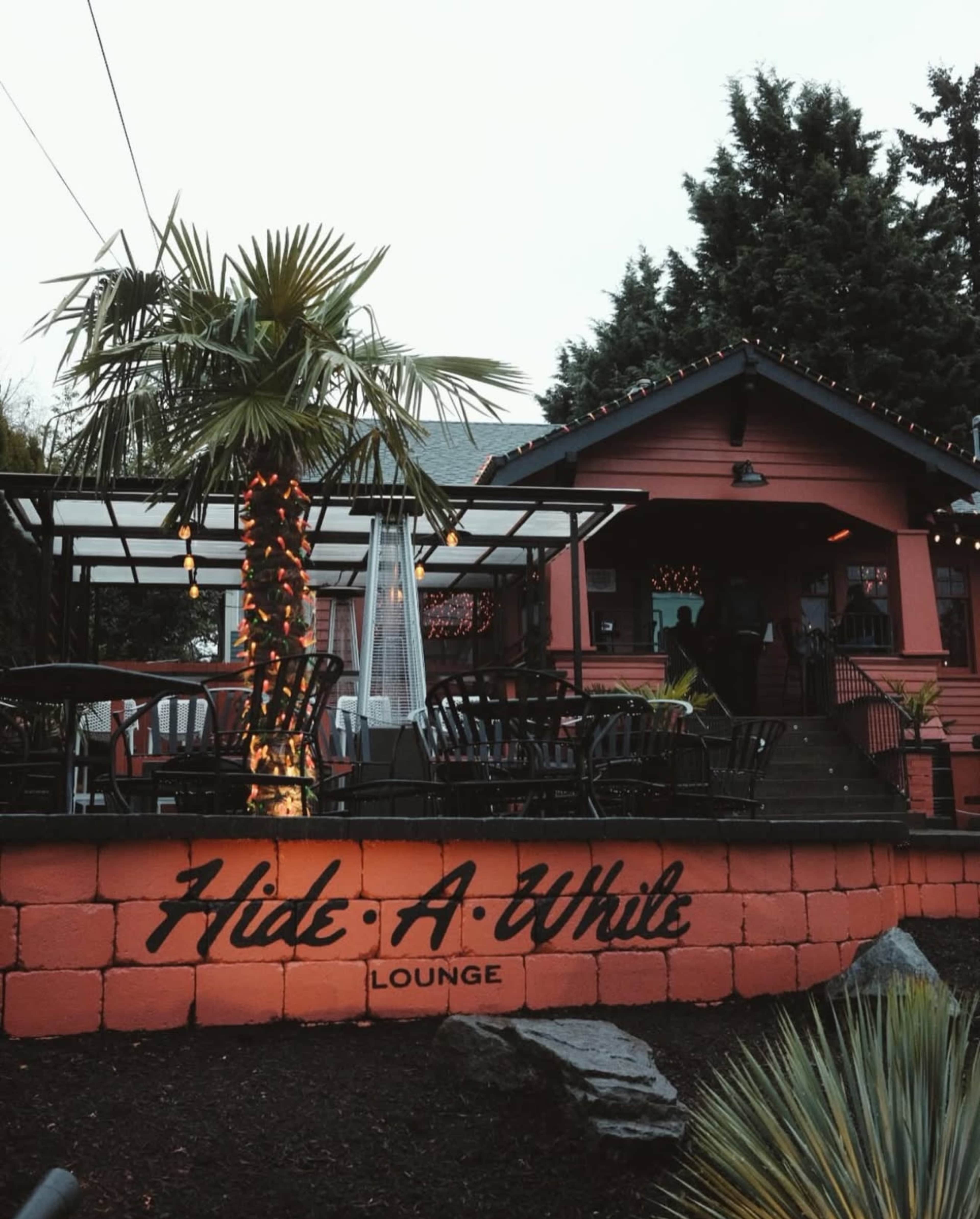 Hide-a-while | Cozy bar with lushes patio, Portland, OR | Off-Site ...
