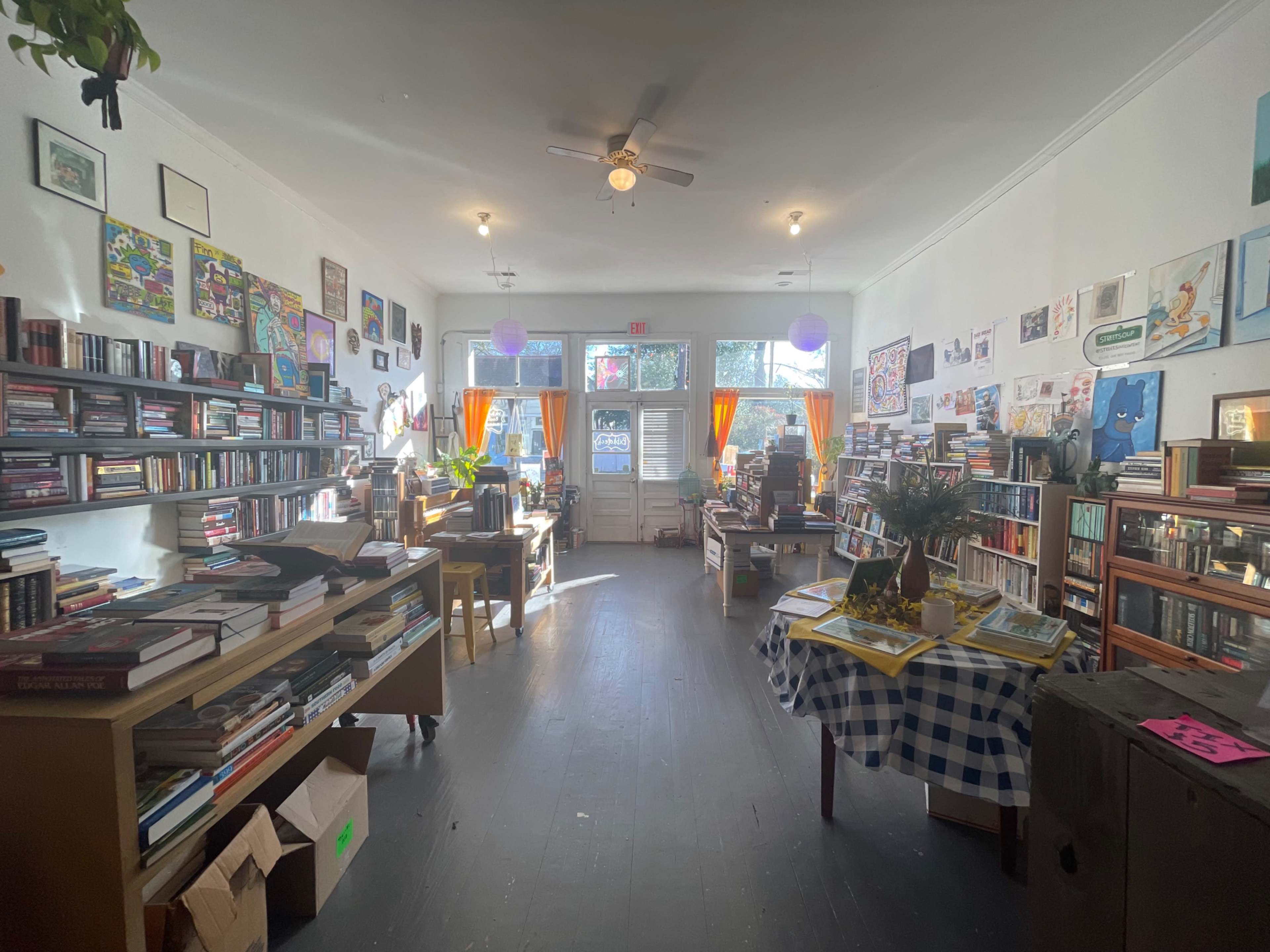 Colorful Artsy Bookstore with Intimate Performance Space, Atlanta, GA ...