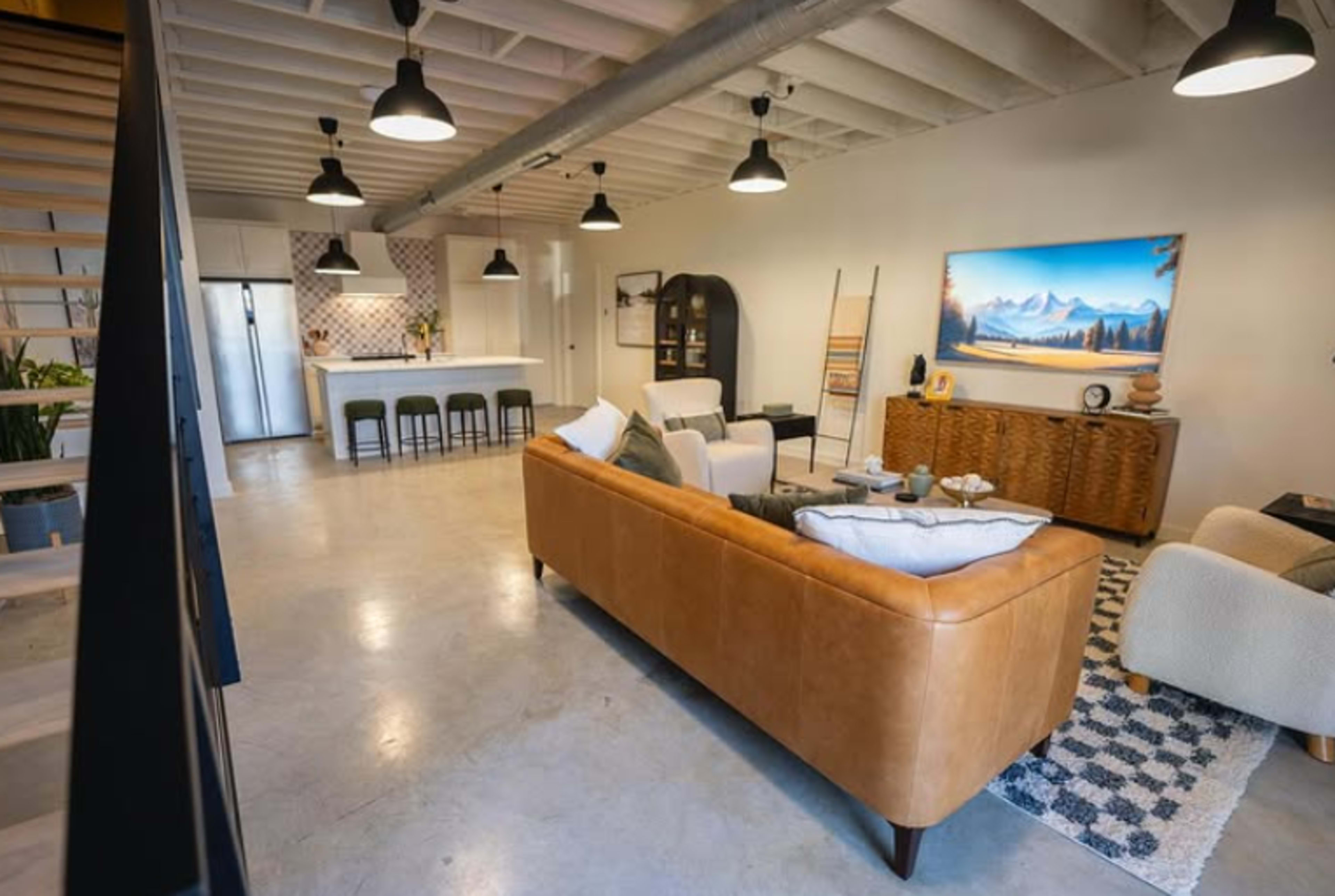 Industrial Condo, Multi-Purpose Media Studio, Organic Modern Design ...