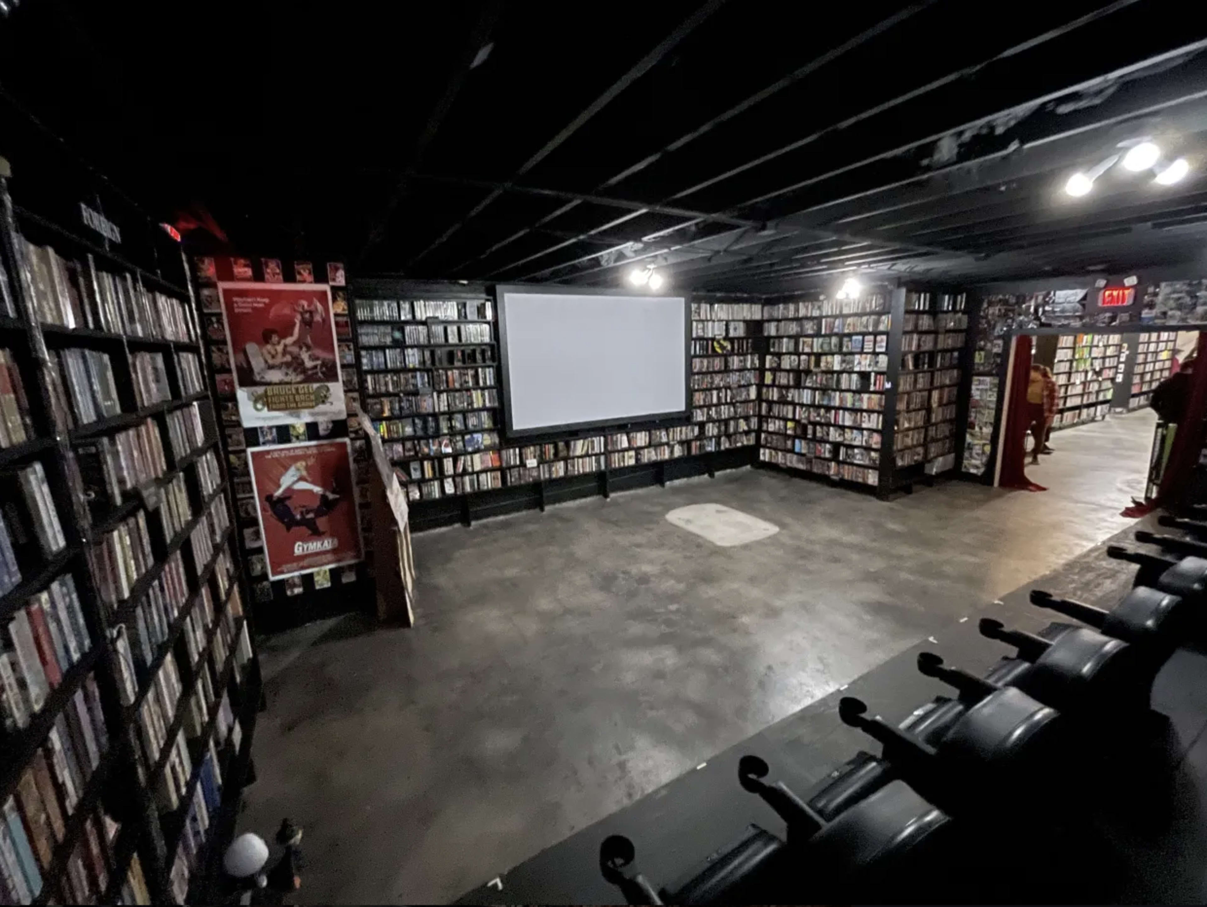 Rent an Entire Video Store with Built in Micro Cinema Theatre, Austin ...