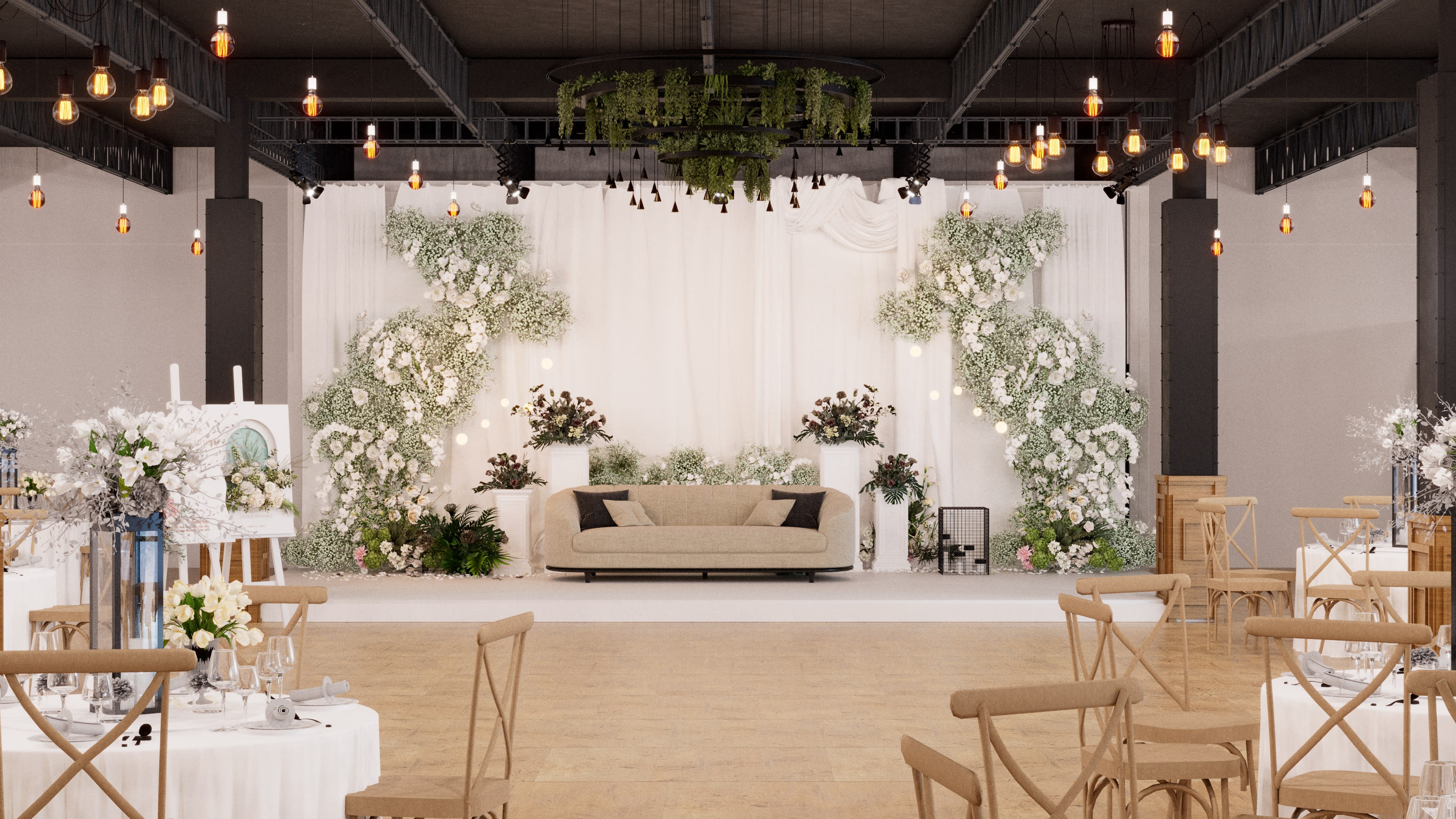 Alabaster Hall | Modern Industrial Event Hall Near Dallas & Fort Worth ...