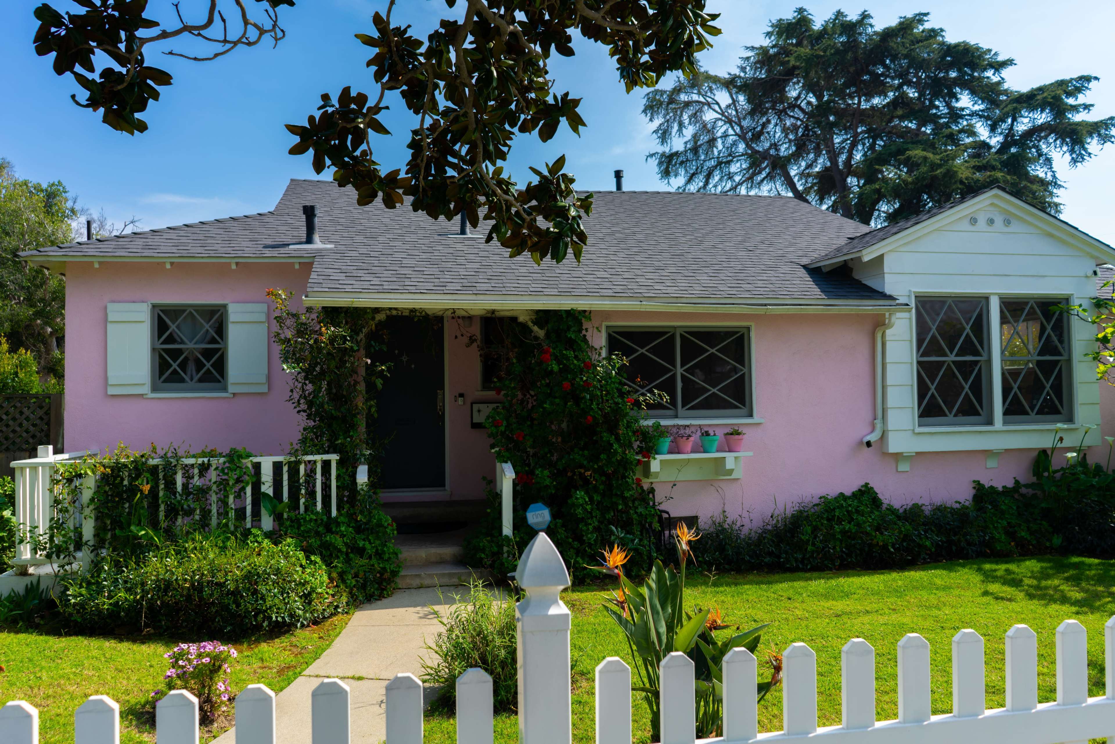 Pink Mid Century Ranch Style Barbie Punk Rock Dream House, Los Angeles ...