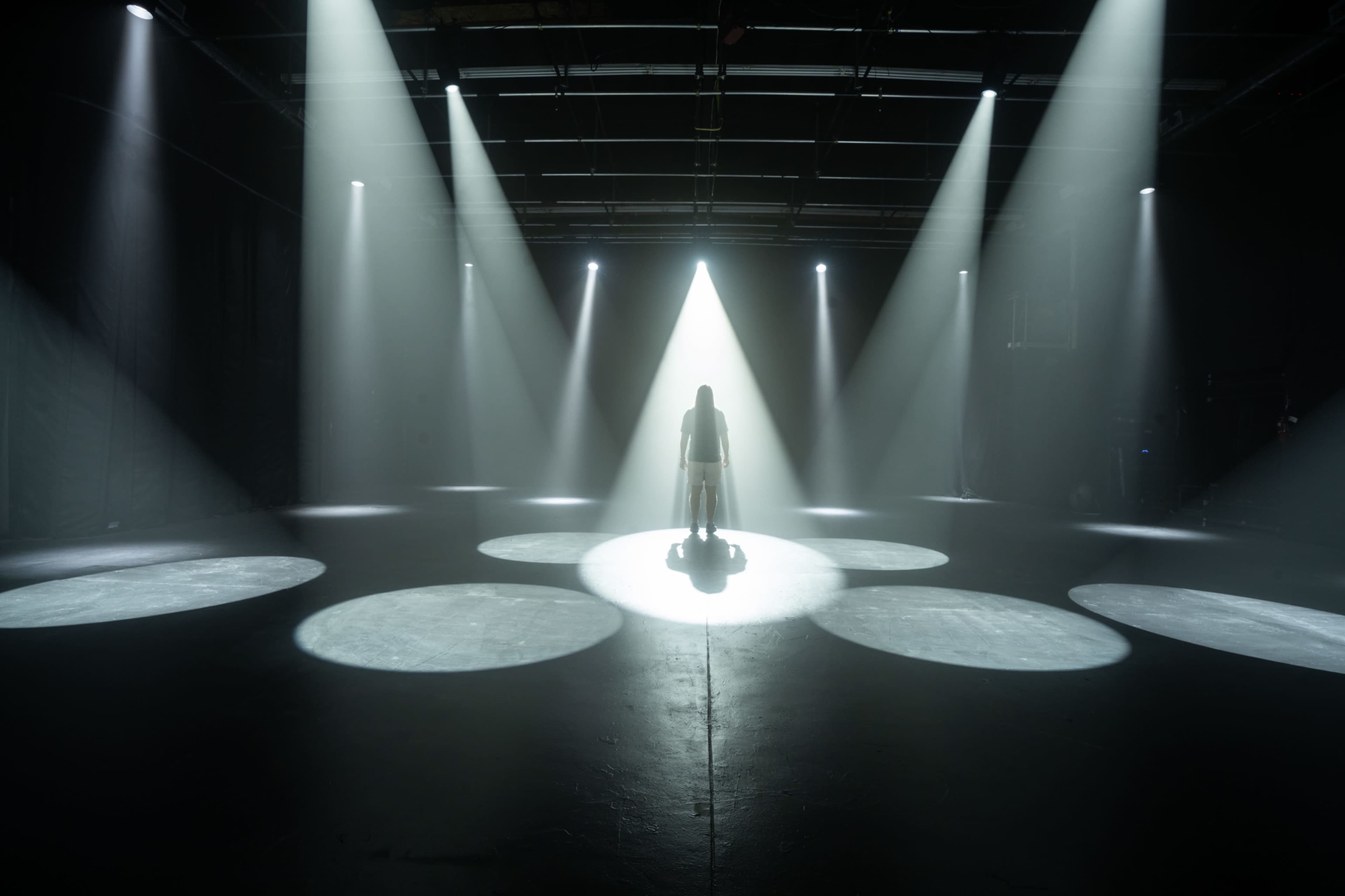 Stay Lucky | Black out Light Beam Stage, San Gabriel, CA | Production ...