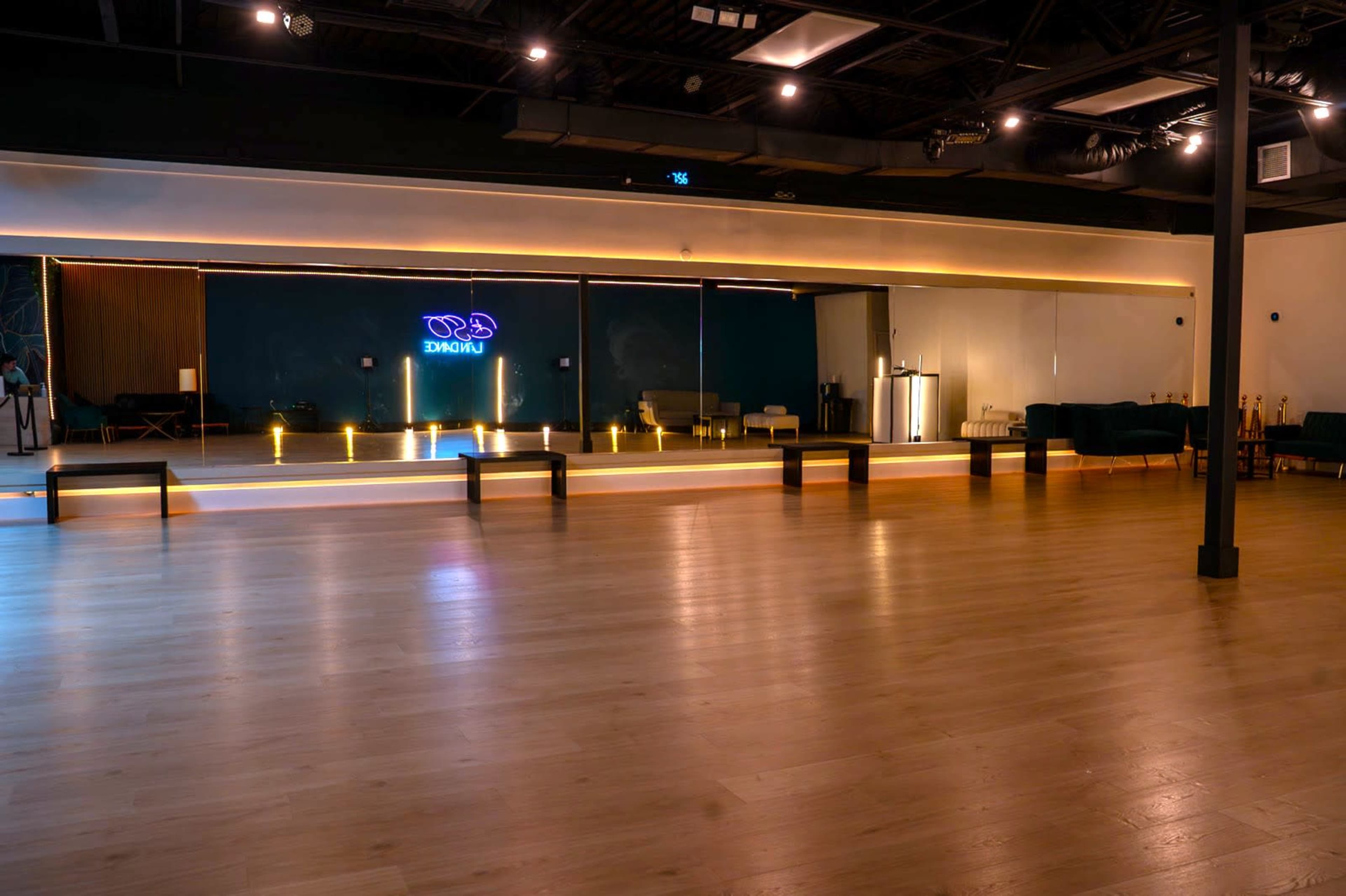 BSO Latin Dance | Creative Studio w/ RGB Lighting, Mirrors & Open Floor ...