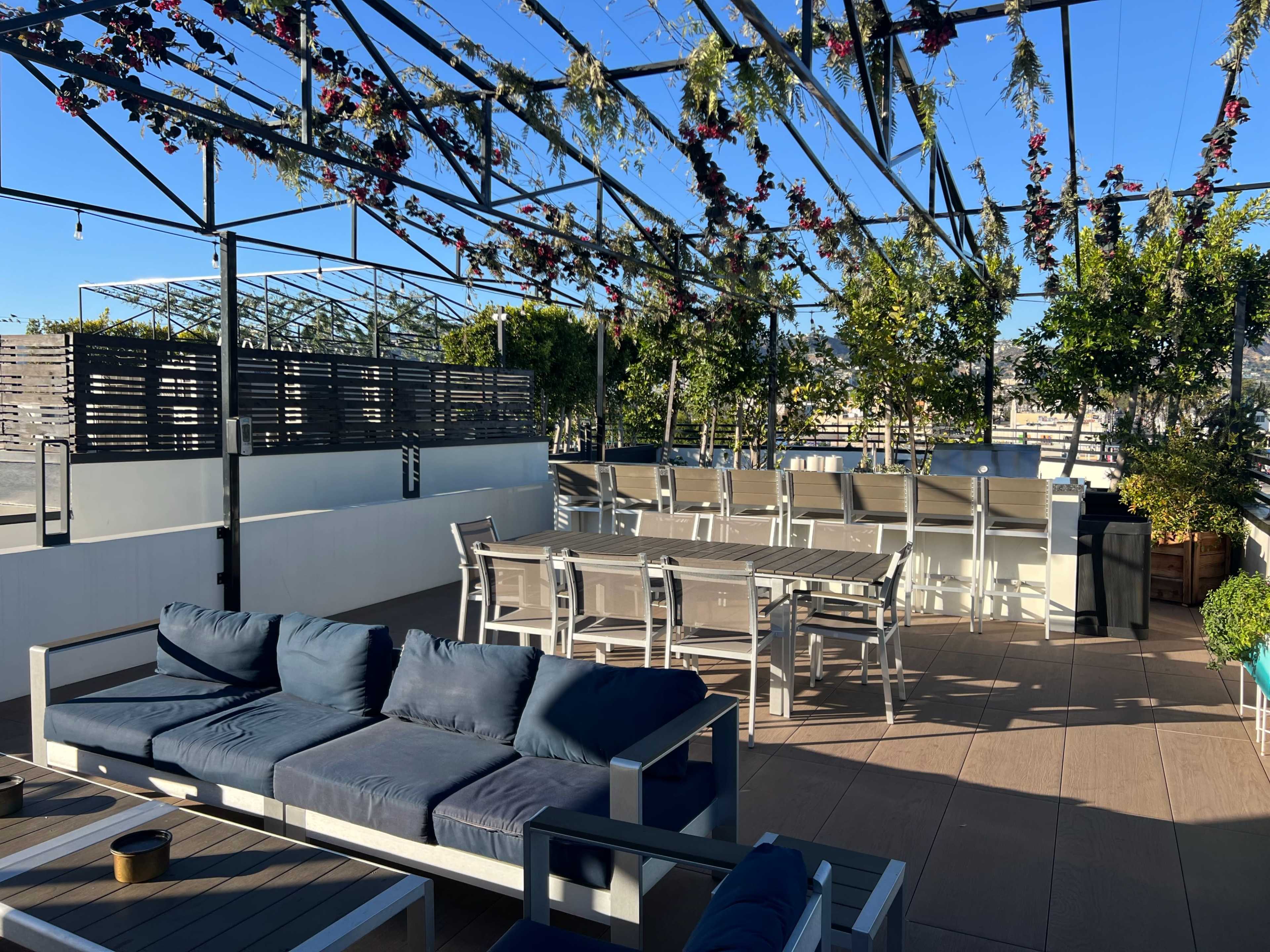 Urban Rooftop Oasis with Stunning City Views, Los Angeles, CA | Event ...