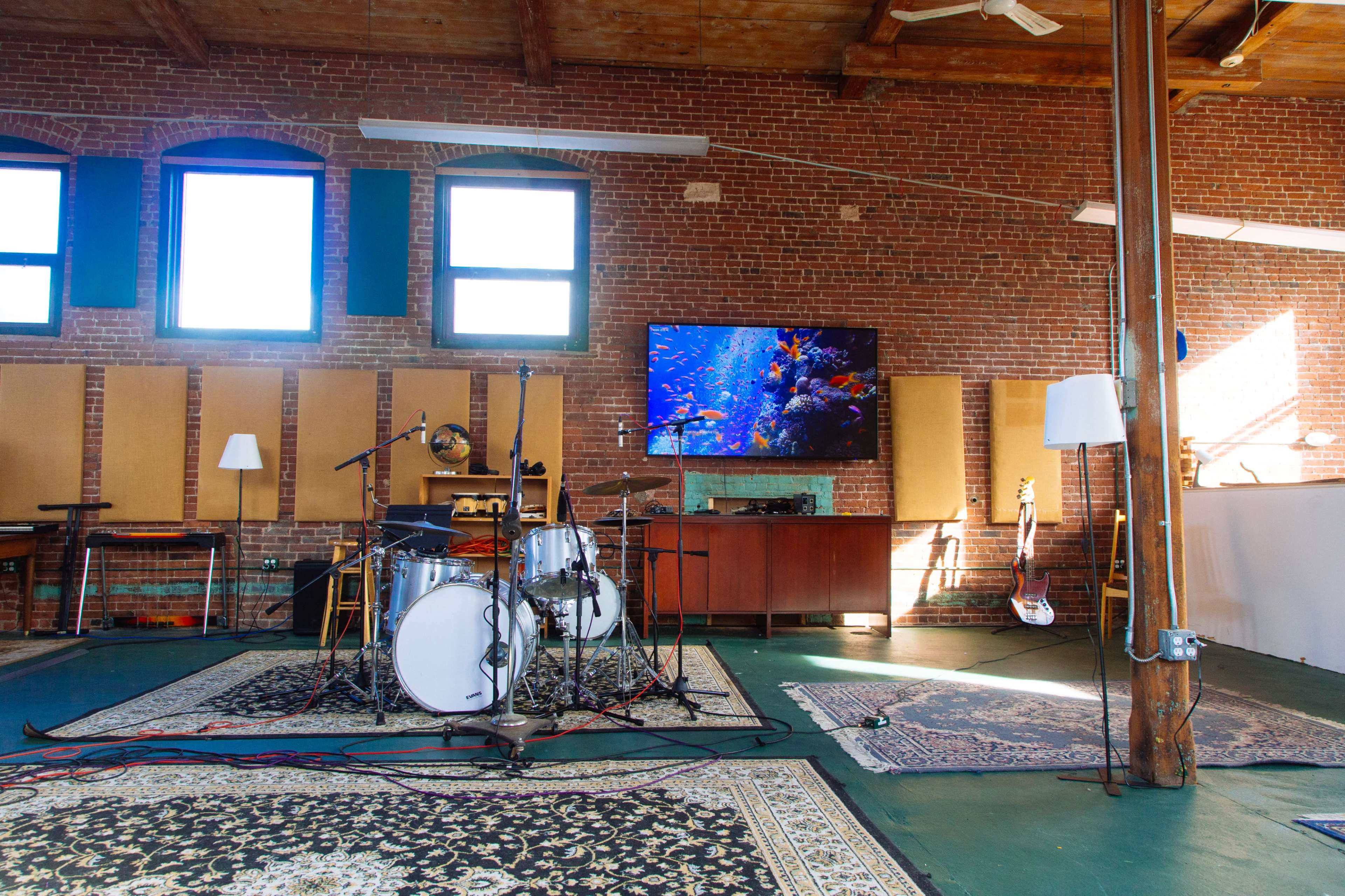 Exposed Brick Mill Building with Natural Light and High Ceilings ...