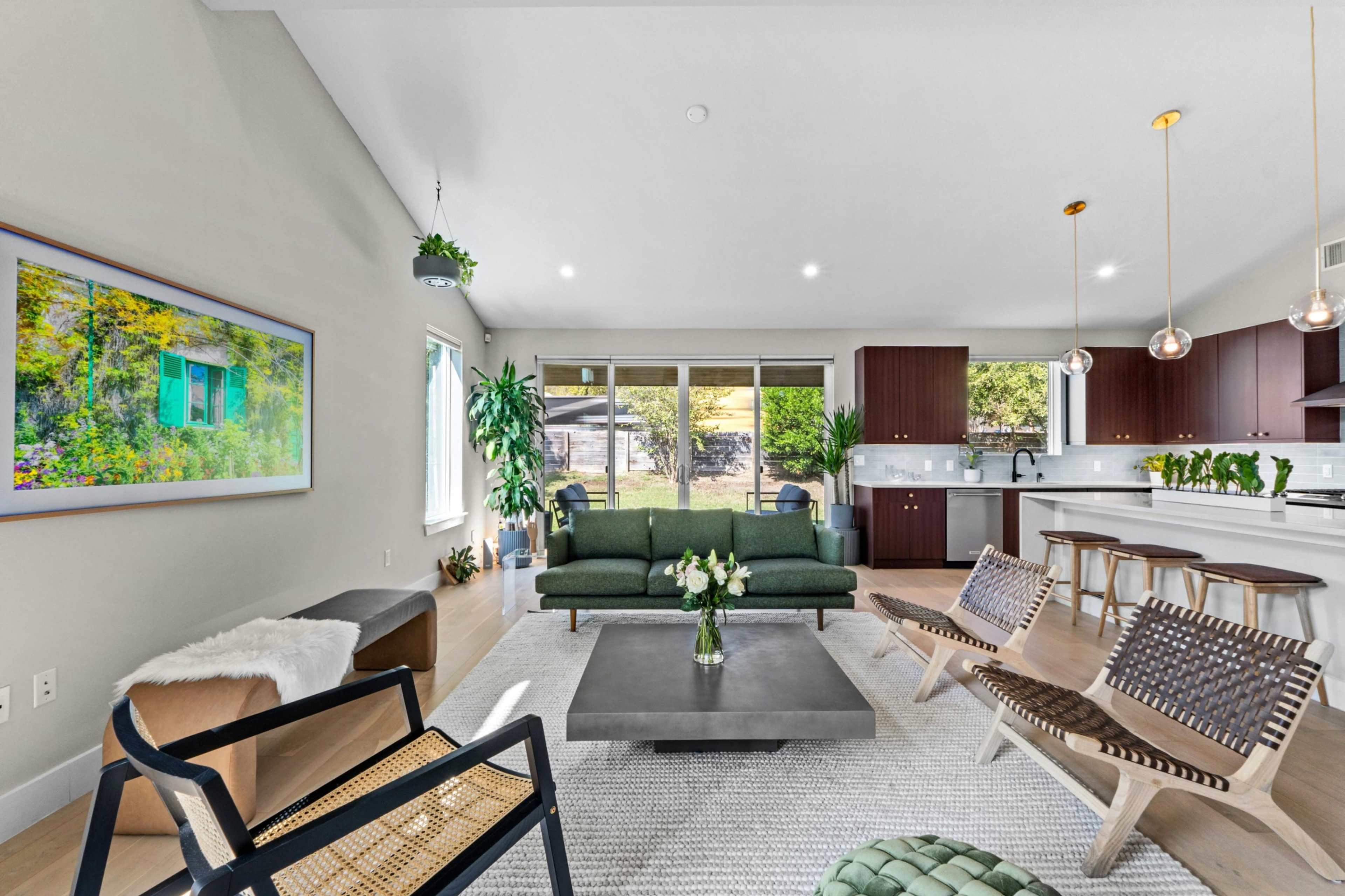 Zen Split-Level Home with Vaulted Ceilings, austin, TX | Production ...