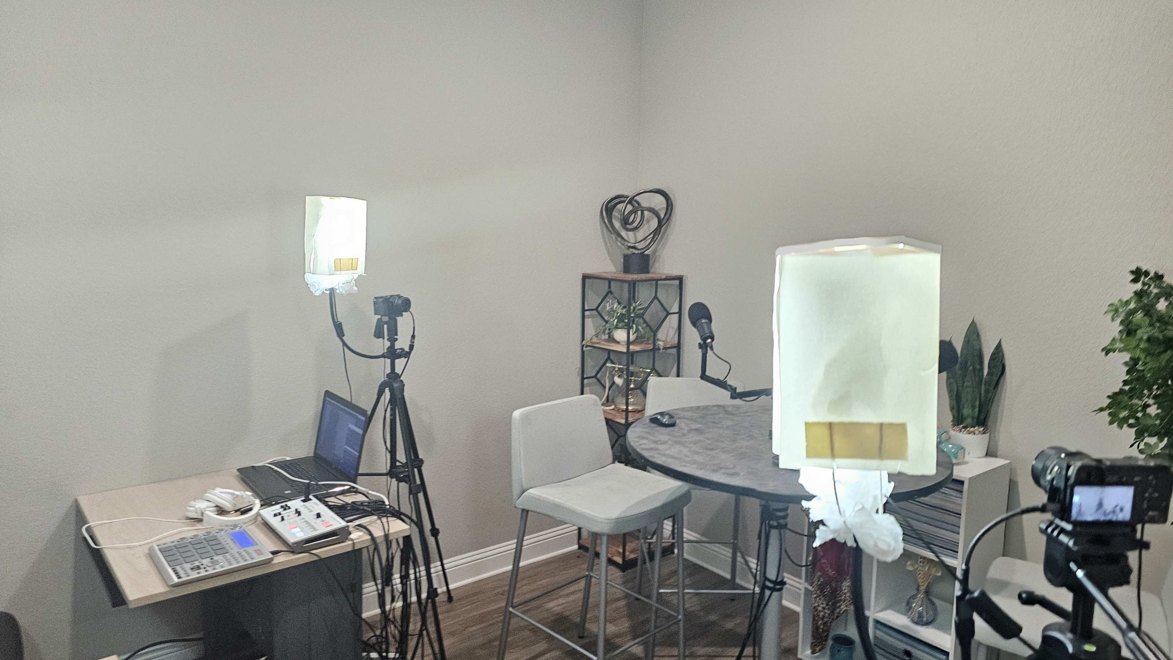 Modern All-Inclusive Podcast Studio with Engineer, Cameras, Mics, and Lighting!, North Richland ...