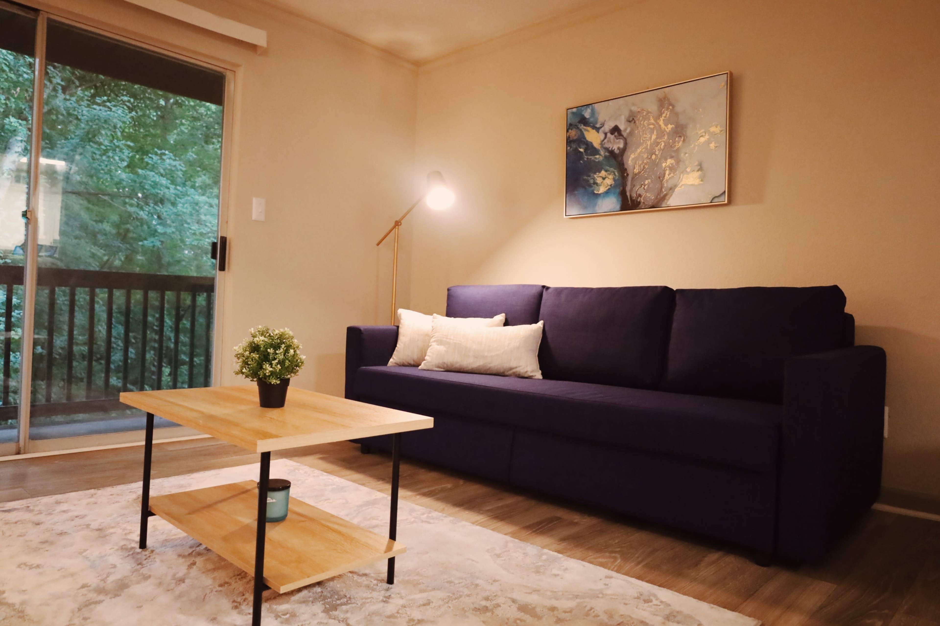 Modern Condo with Balcony Forest View, Smyrna, GA | Production | Peerspace