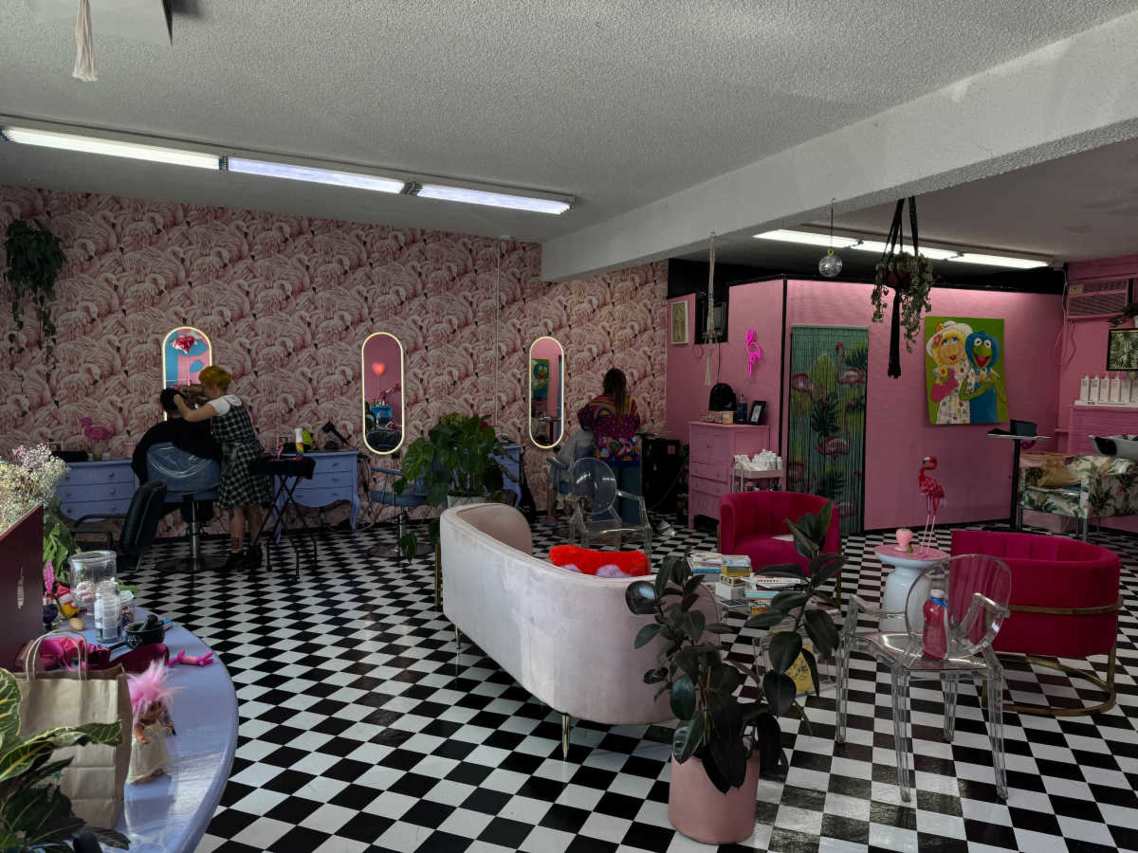 Colorful Y2K dreamy salon, Los Angeles, CA | Event | Peerspace
