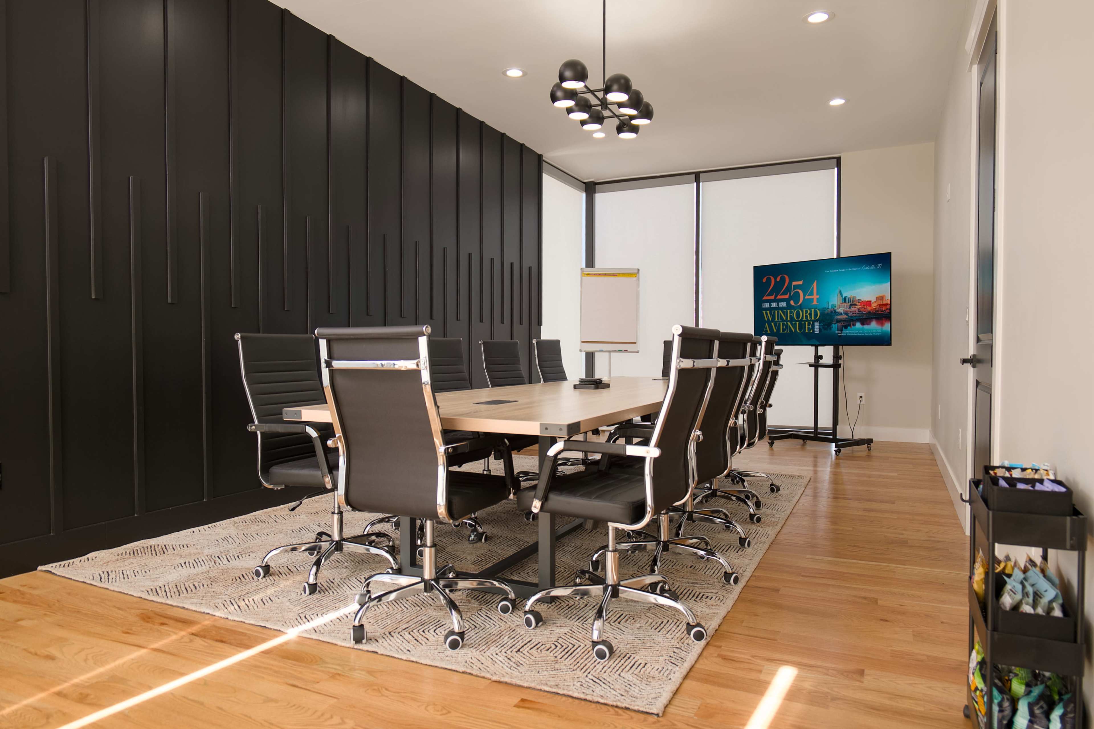 Nashville Creative Spaces | Modern Boardroom with TV + 12 Seats ...