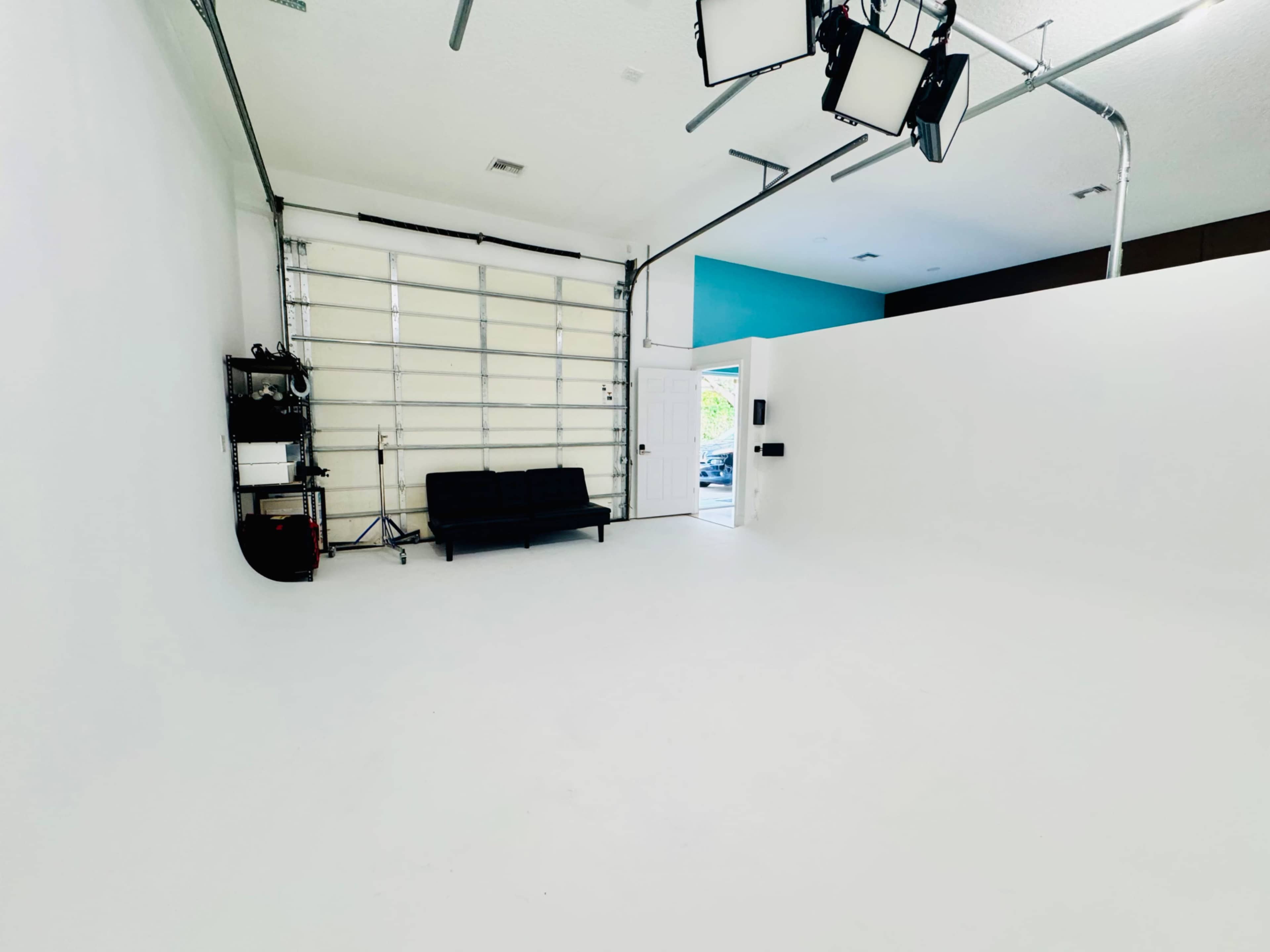 Lightbox Studio | Infinite White Cyc Wall with custom RGB lights ...