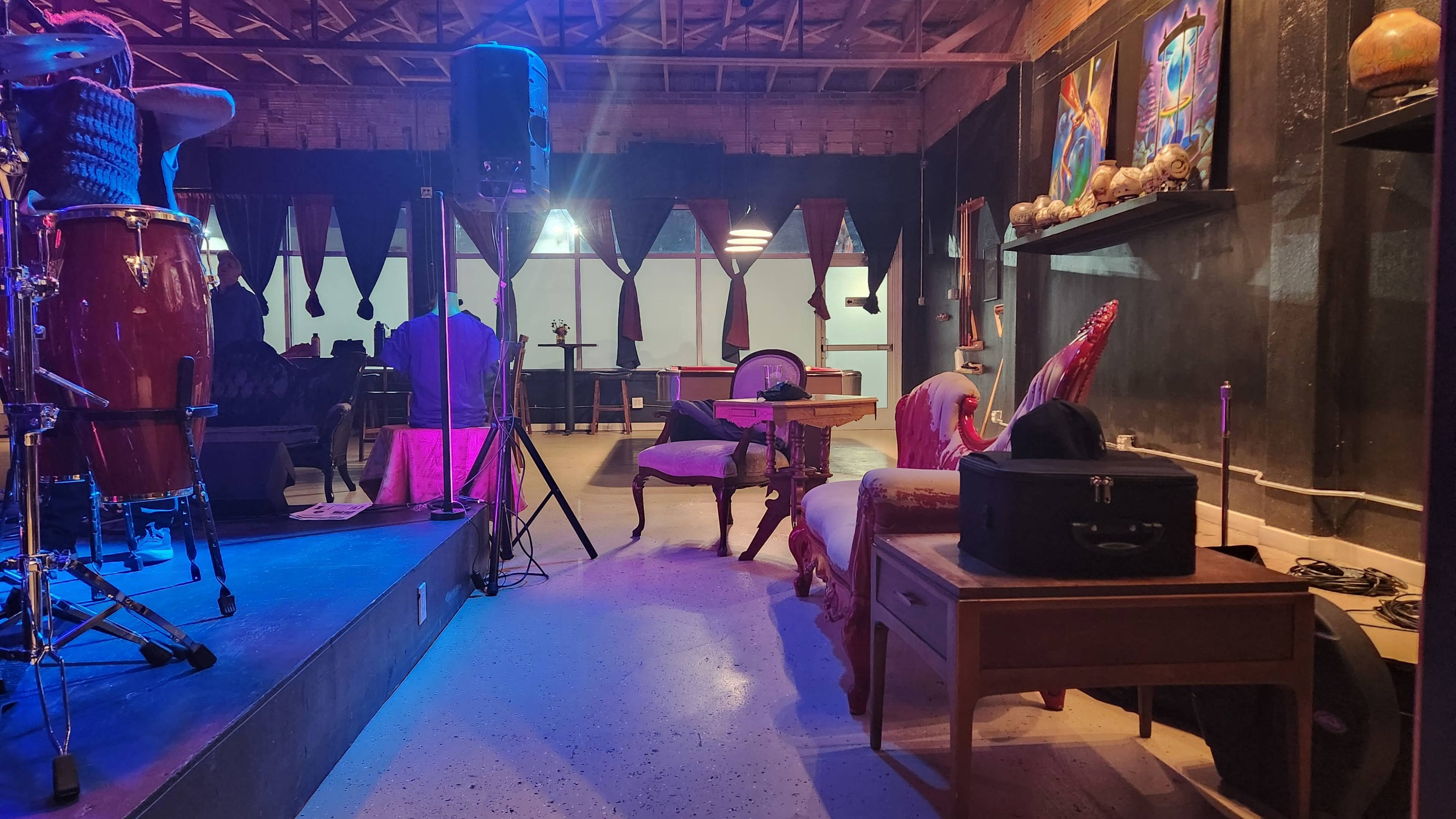 The Hall: Art Gallery & Event Space | Nob Hill Speakeasy Bar Vibe with ...