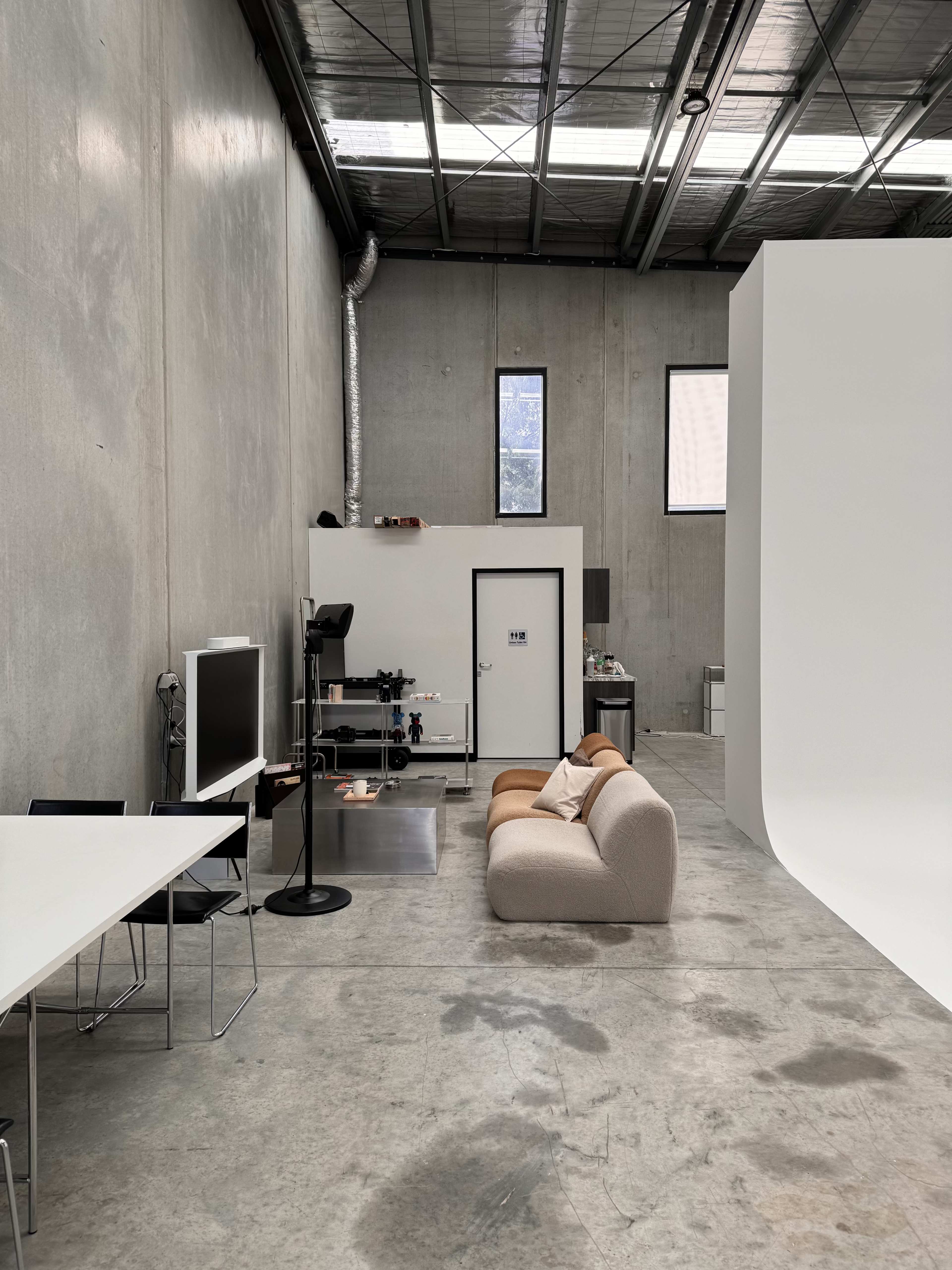 Industrial Studio Space with Cyclorama, Keilor Park | Production | Peerspace