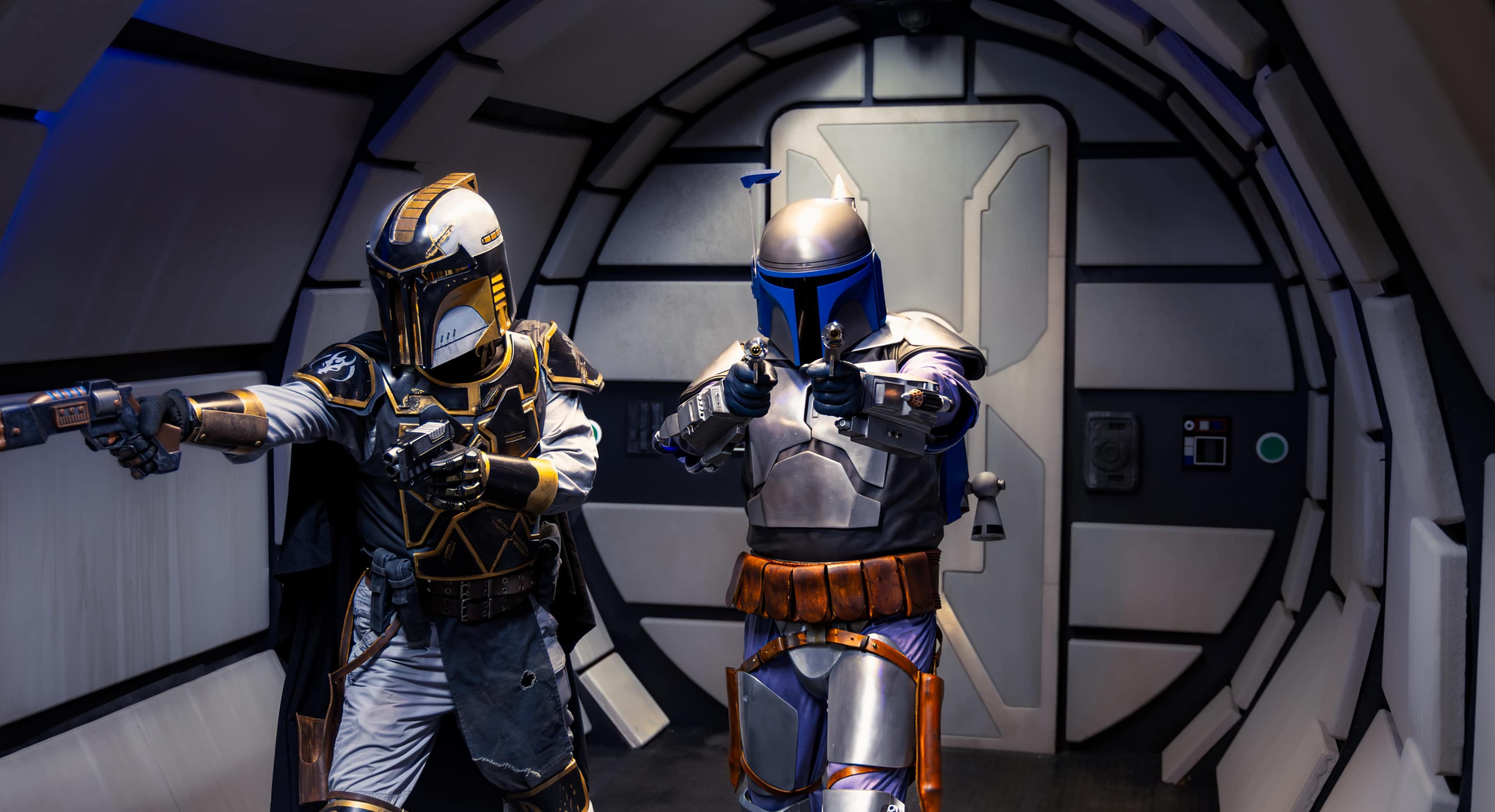 Millennium Falcon inspired Star Wars set, Provo, UT | Production ...