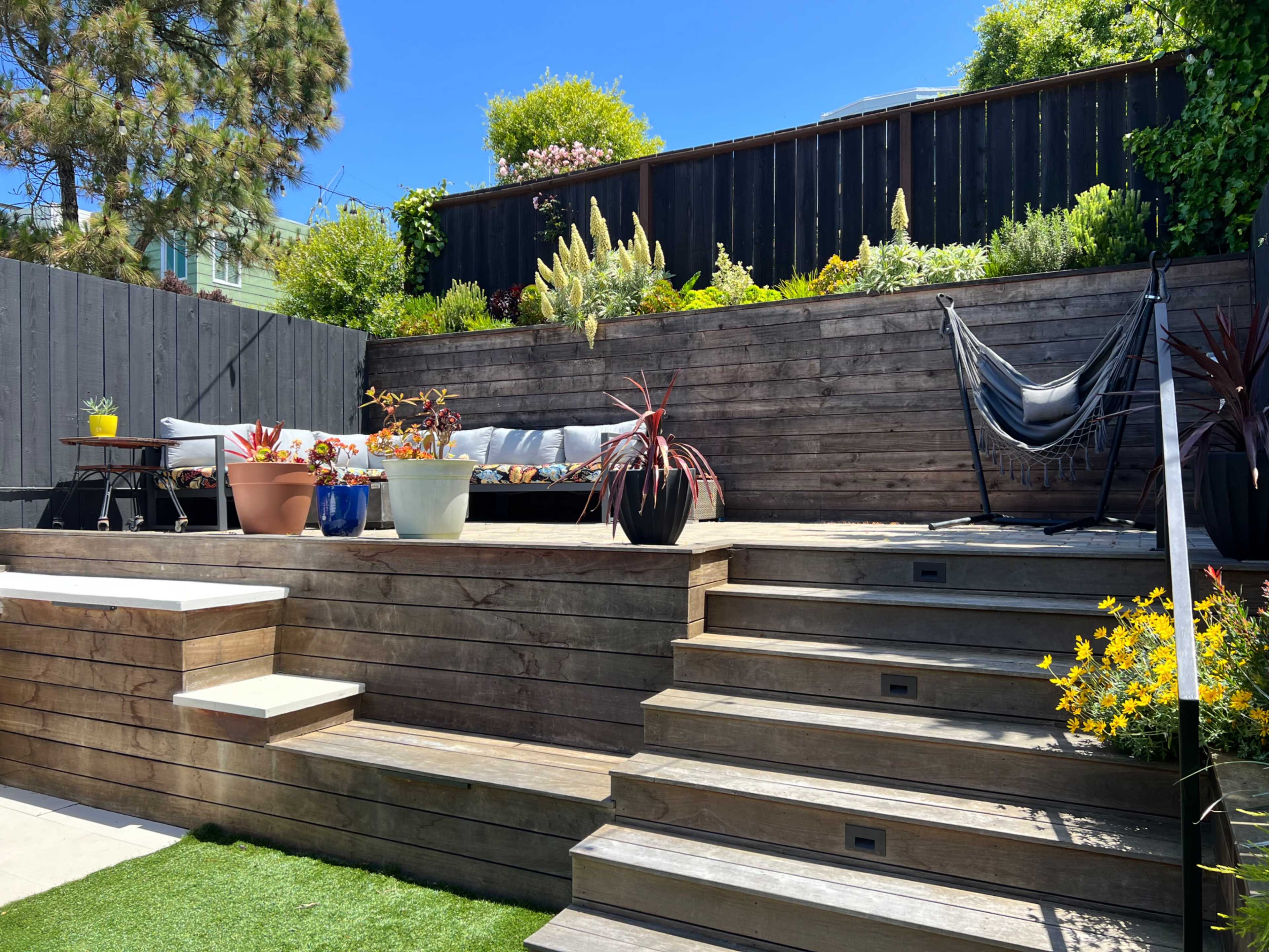 Outer sunset backyard with full grill and private event room, San ...