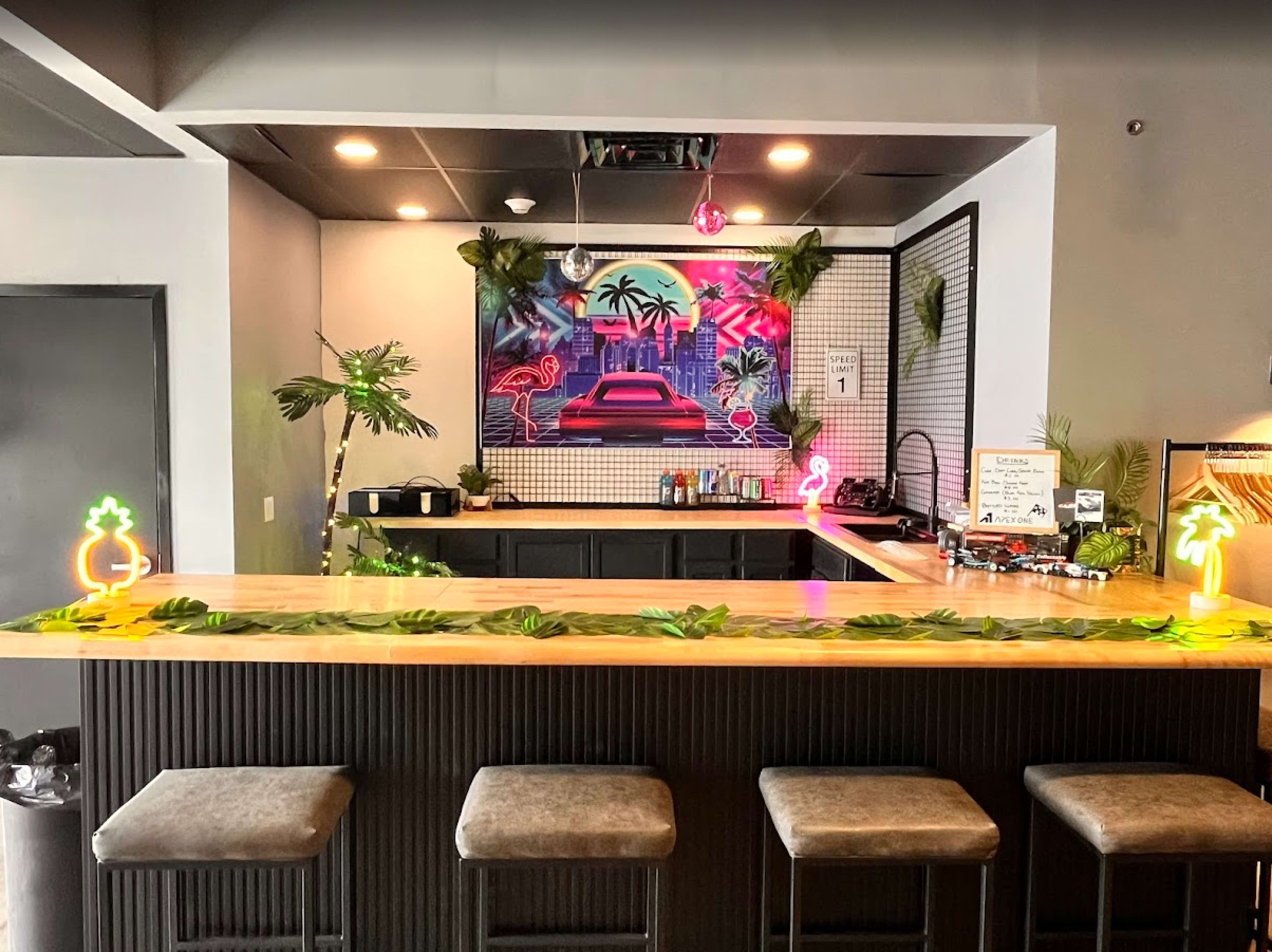 Apex One Westfield | Downtown Sim Racing Center with Industrial Modern ...