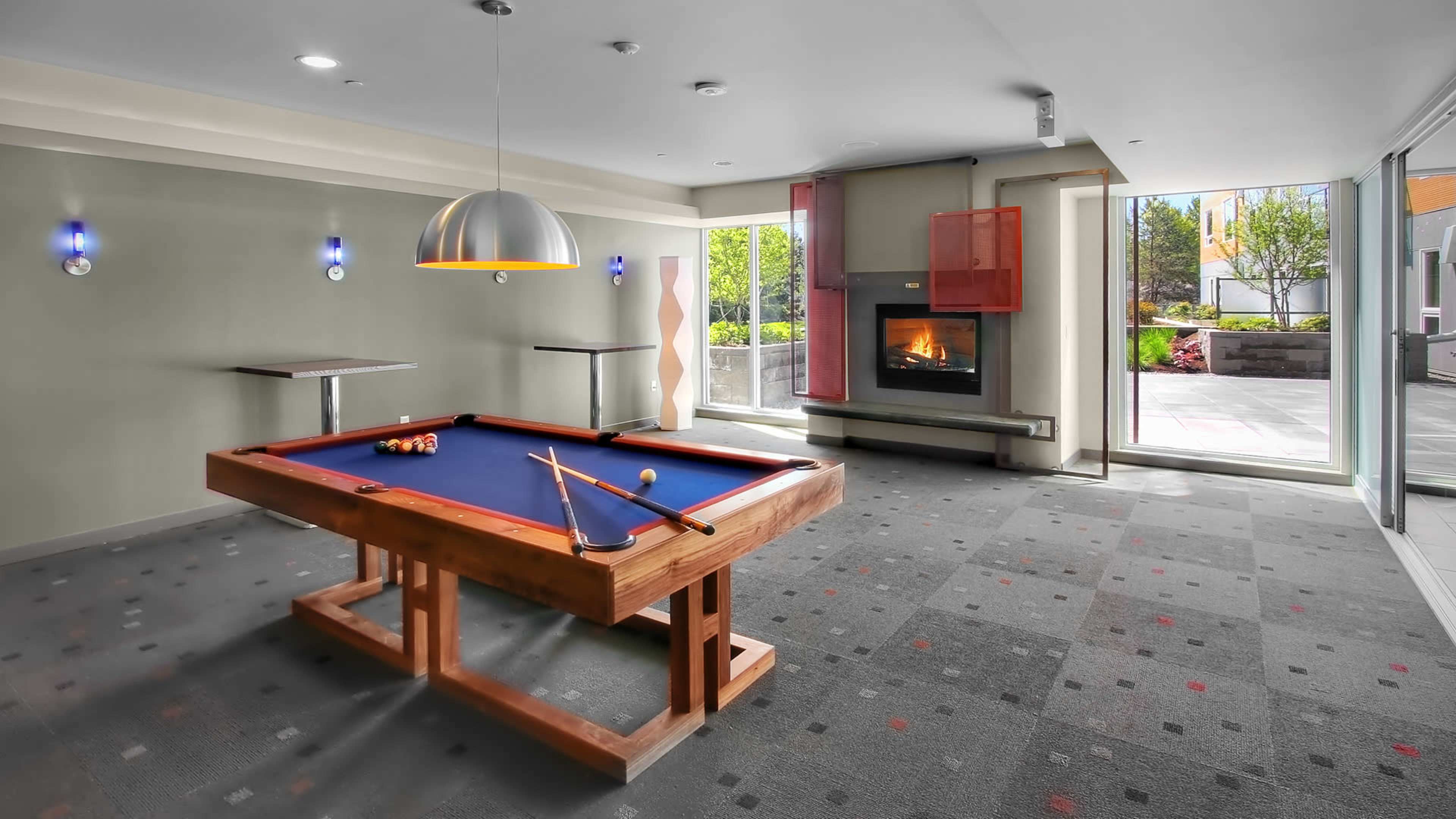 Modern Billiards Lounge & Outdoor Courtyard, Redmond, WA | Event ...