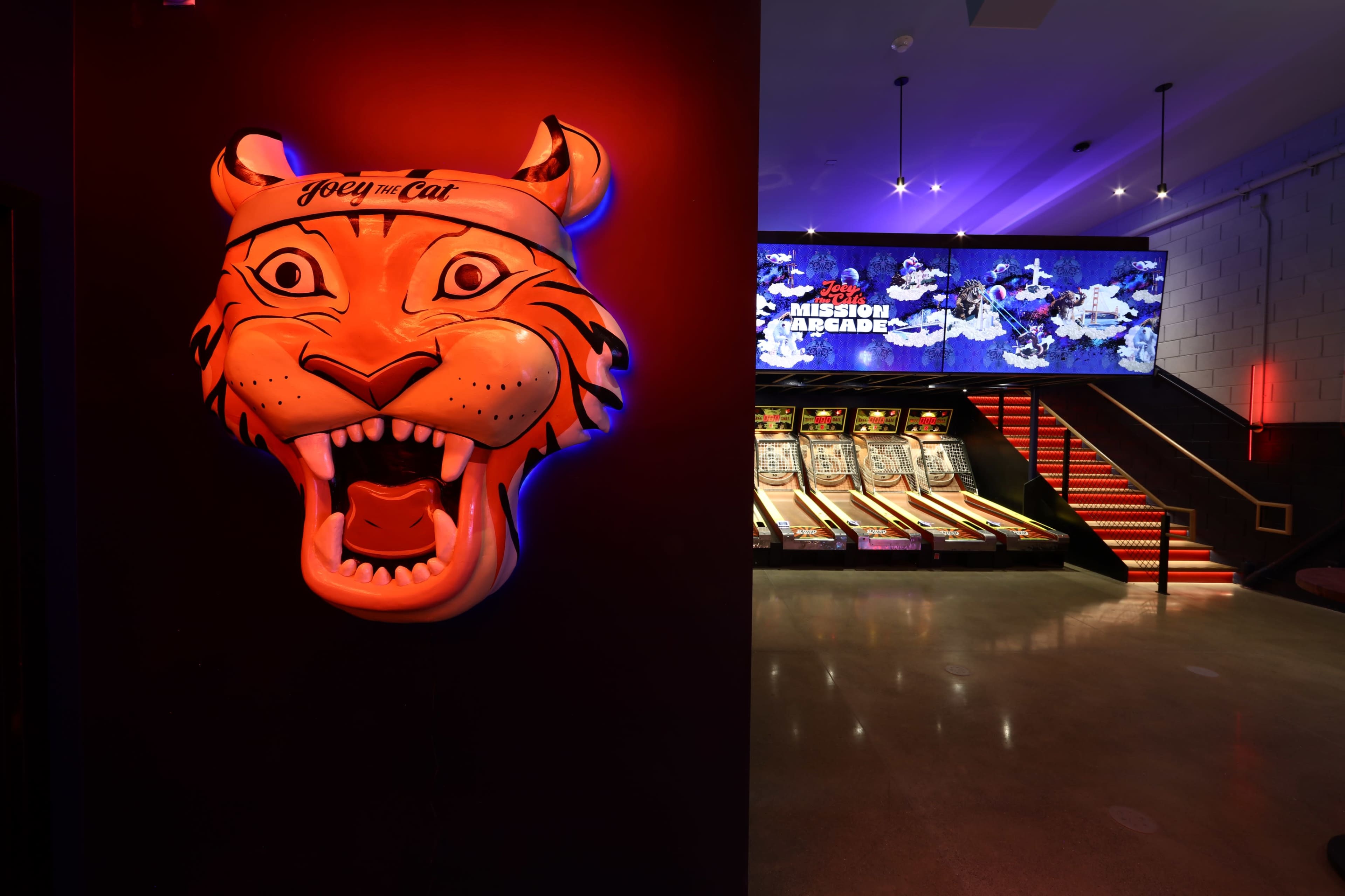 Joey the Cat | Full Buyout | Mission District Private Arcade Event ...