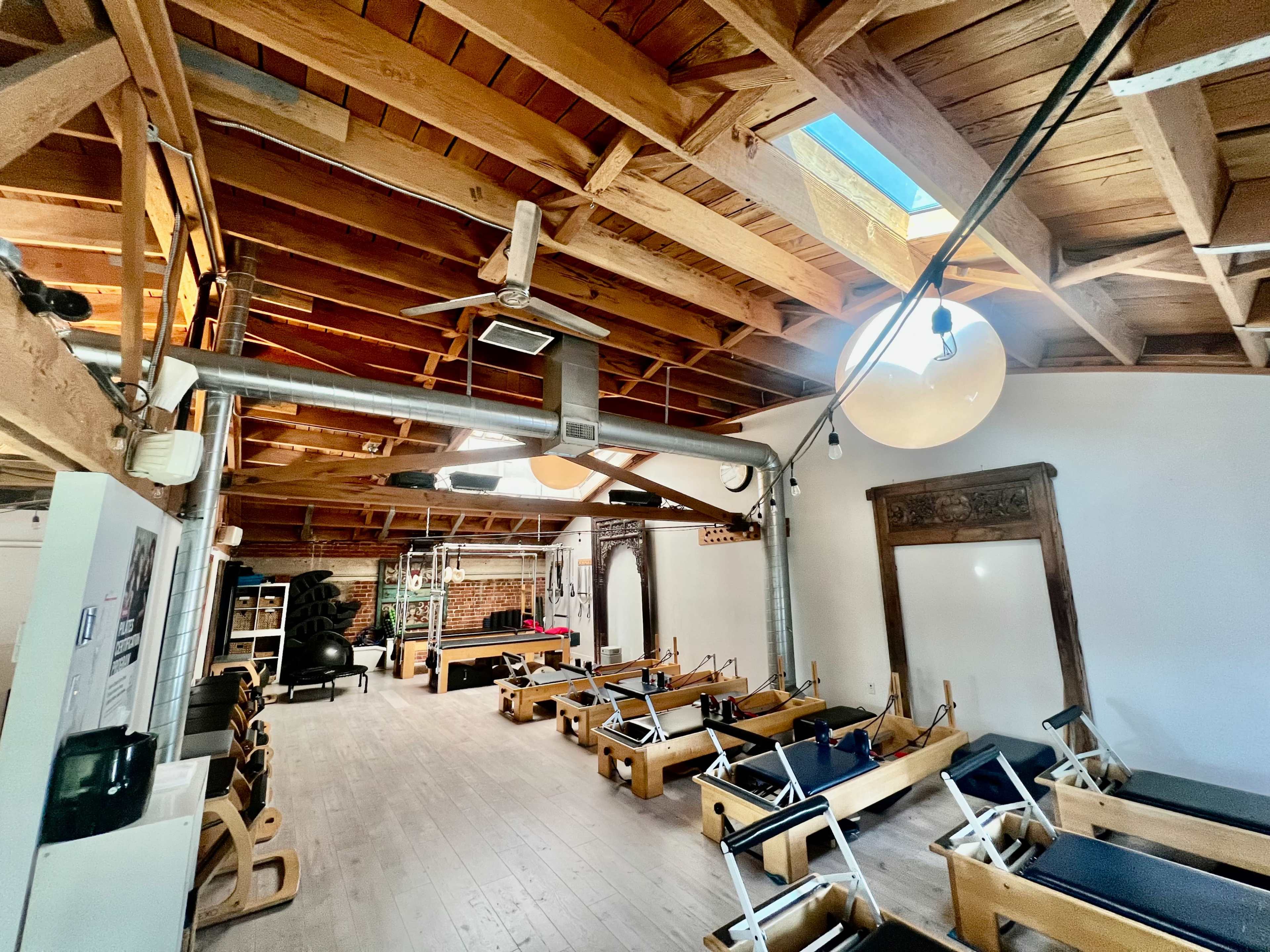 Pilates Studio with Bow-truss Ceiling, LOS ANGELES, CA | Event | Peerspace