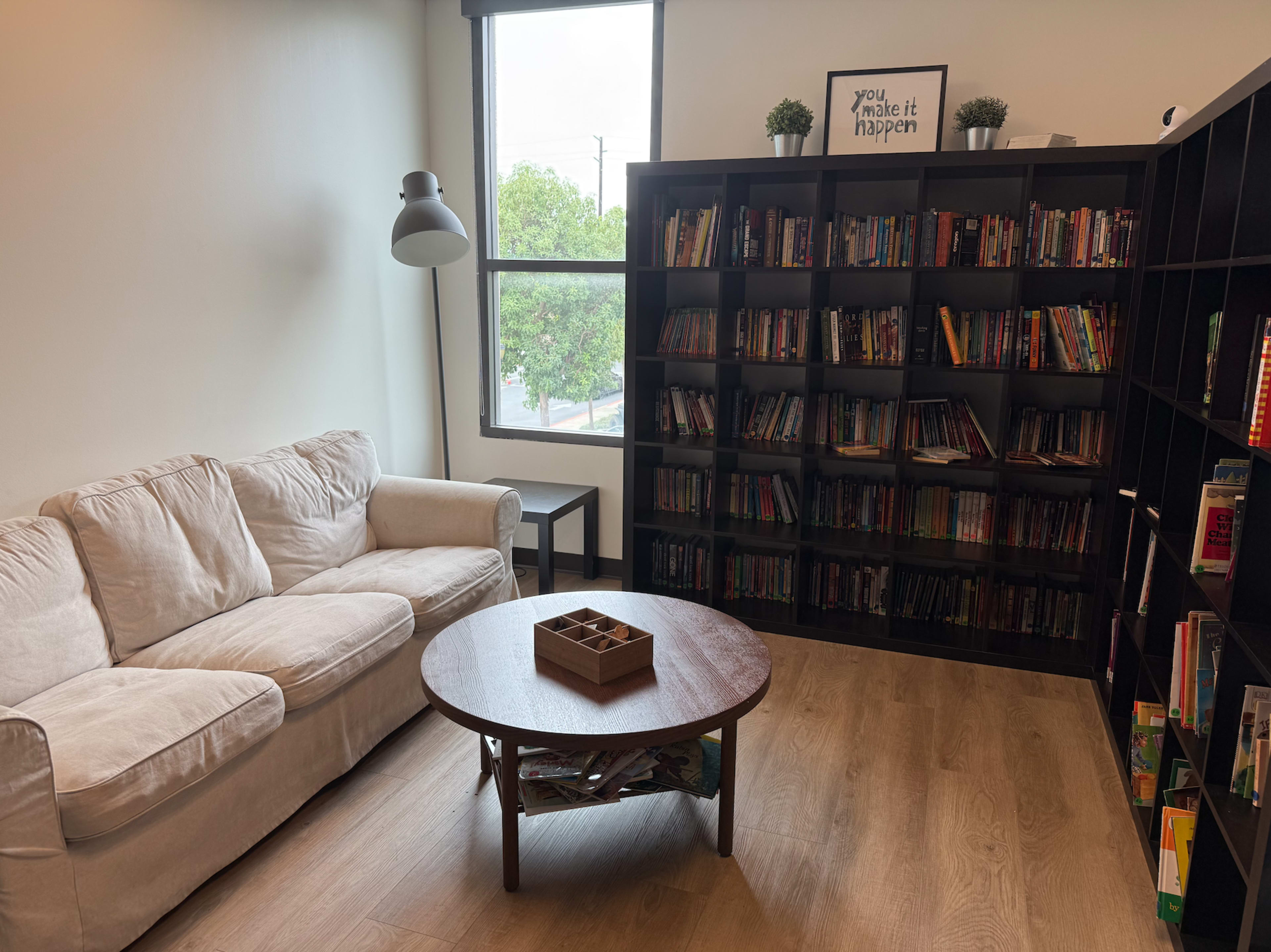 Telos Academy | Large event/study/office space with floor to ceiling ...