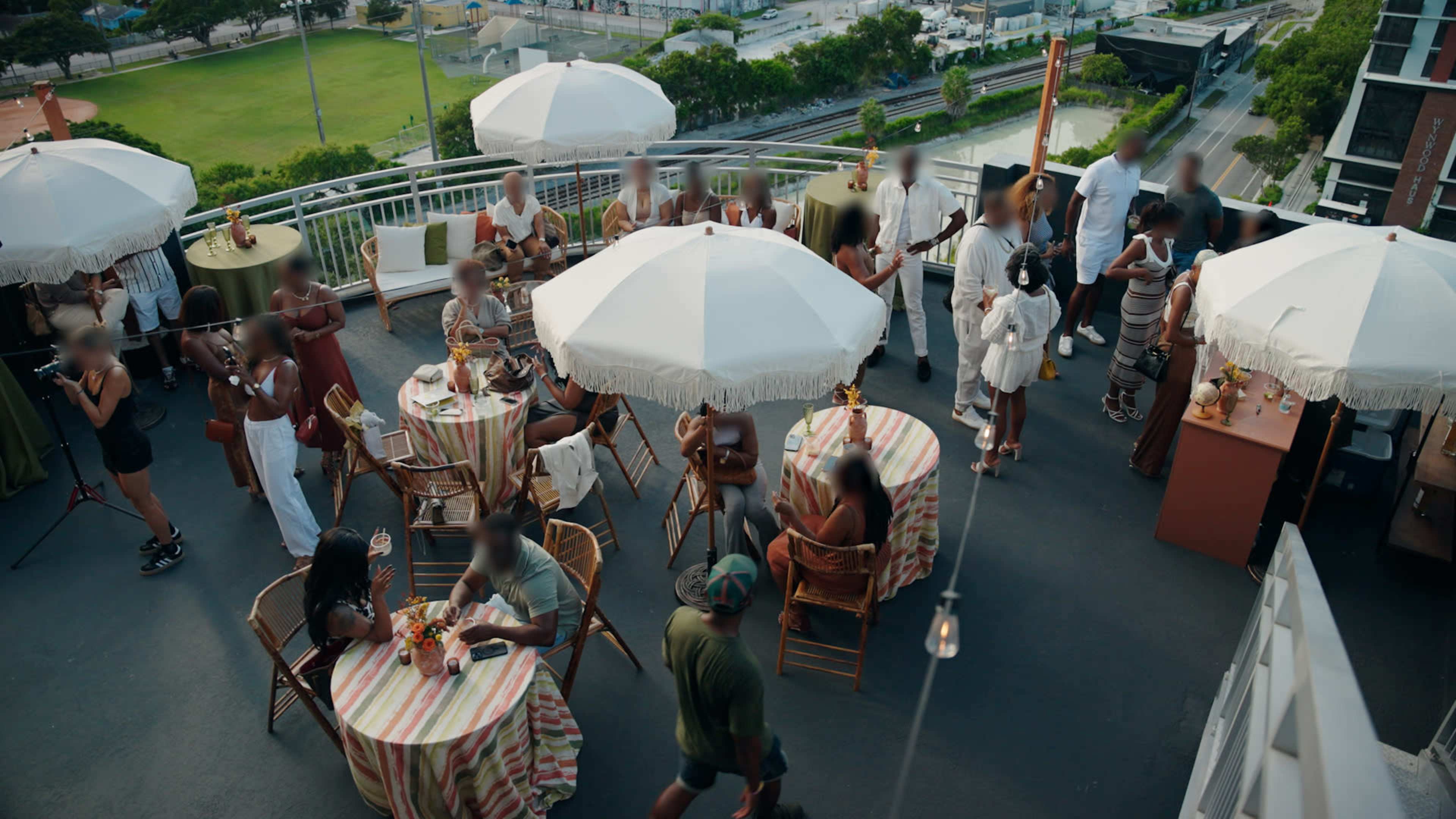 The Terrace | Giant Urban Industrial Style Loft Terrace with Skyline ...