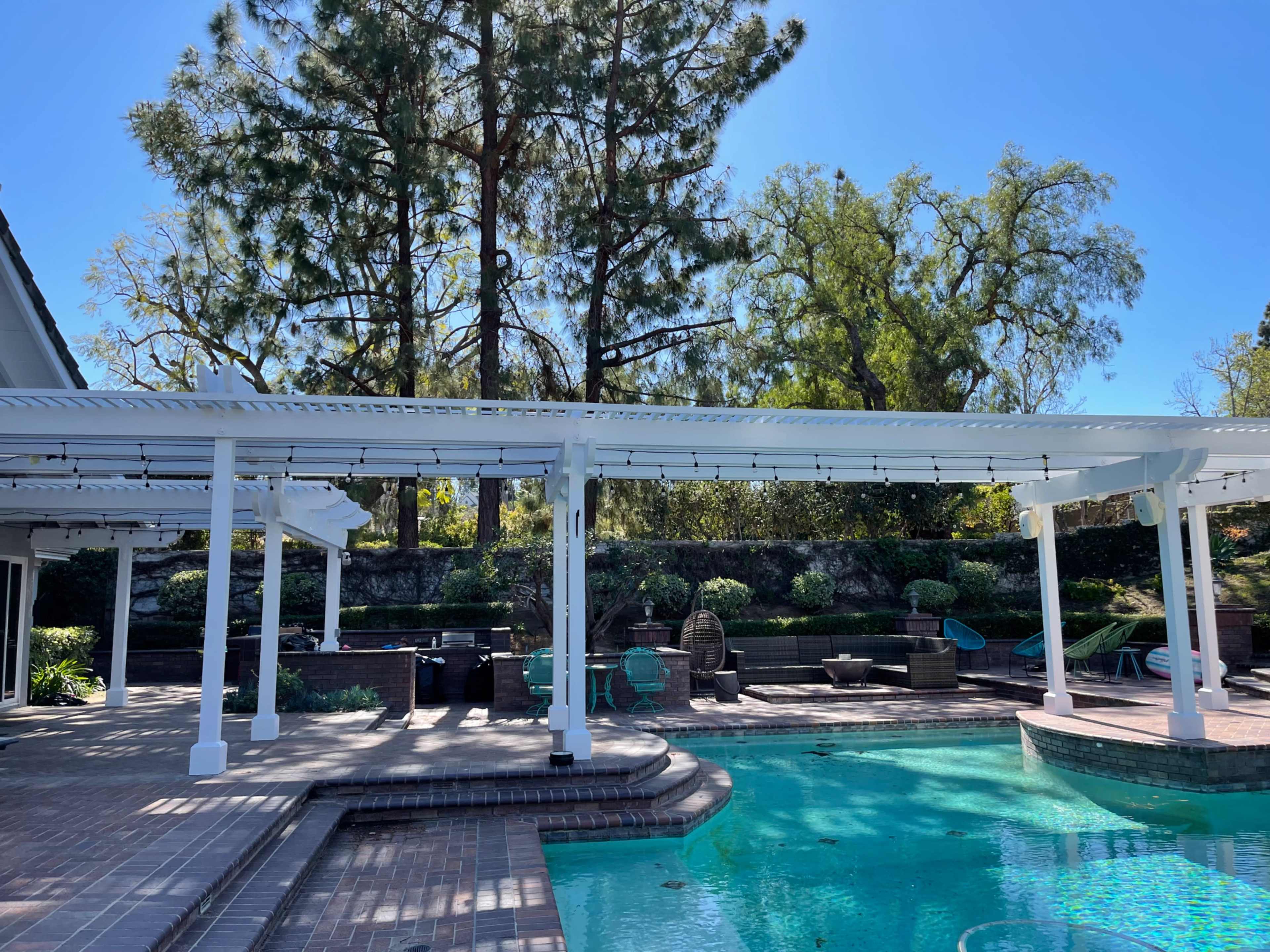 Backyard Pool Club | Private home on a half acre with pool near Peters ...