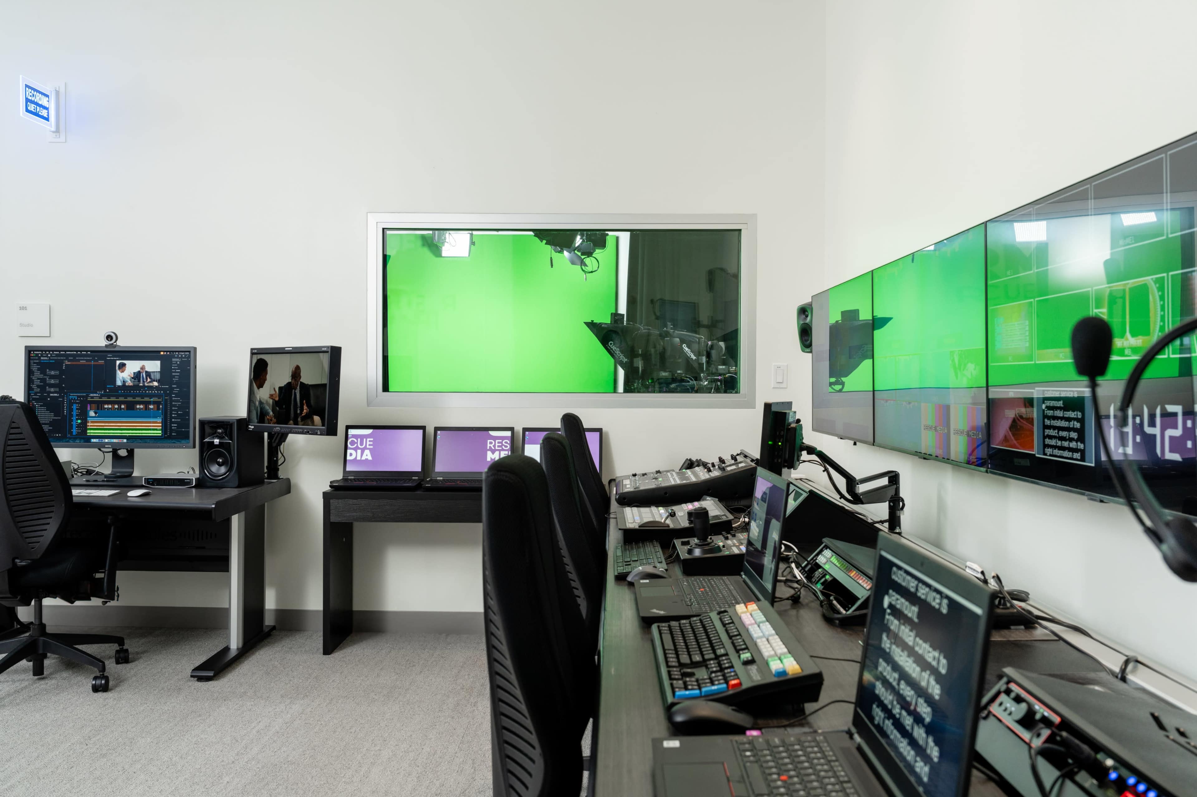 Alexandria Production Studio with Soundproofing and Light Grid ...