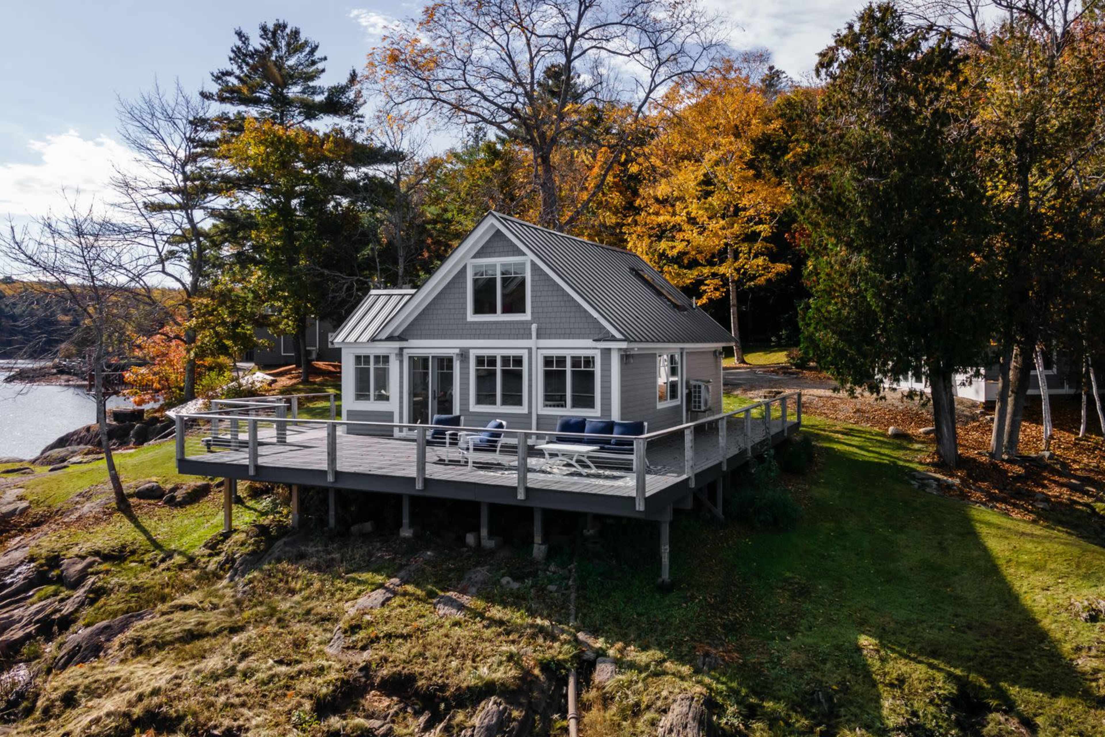Waterfront Cottage in Quiet, Peaceful Setting, Hampden, ME | Off-Site ...
