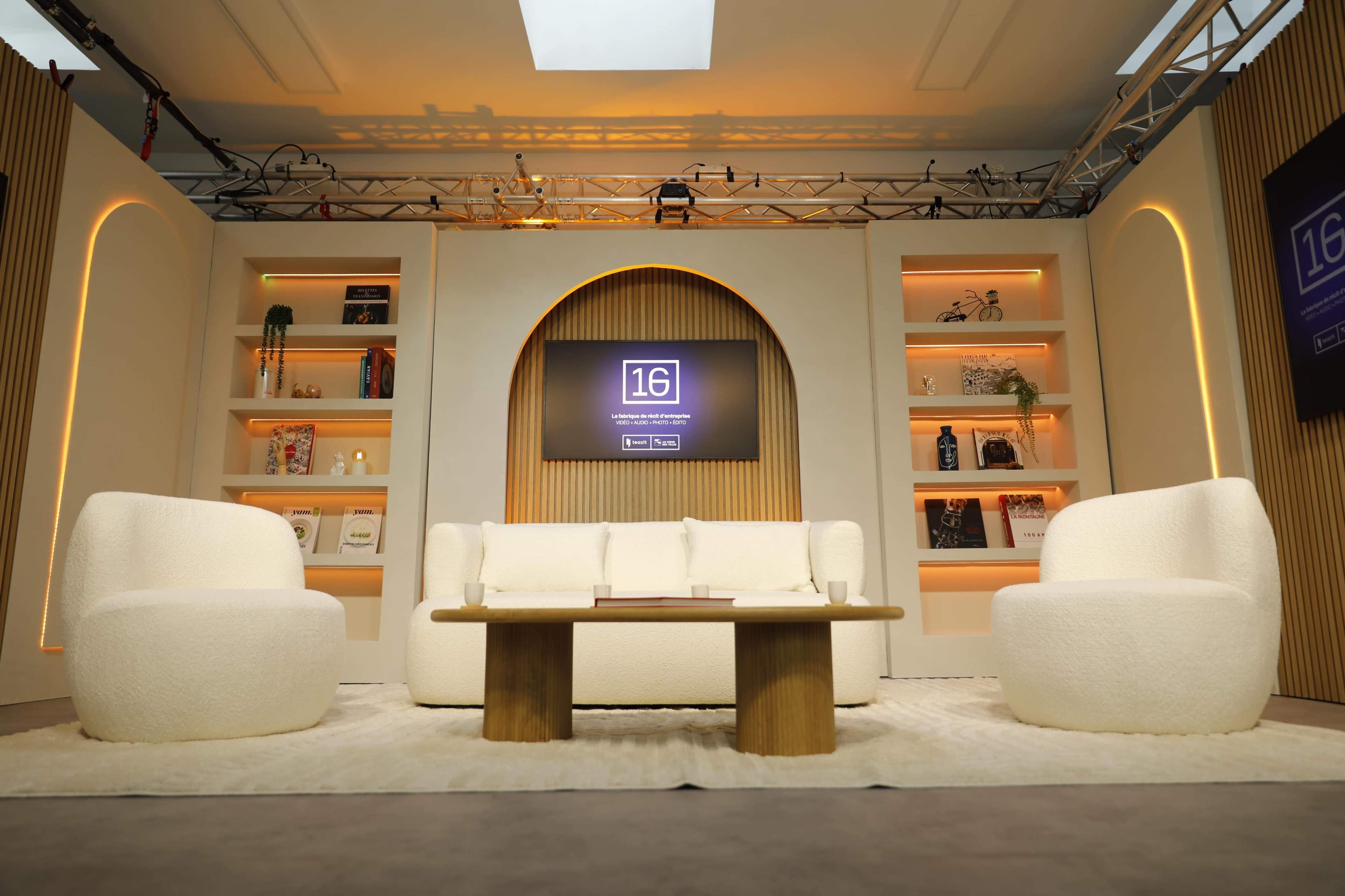 Le Seize Studio | Studio vidéo - Plateau TV entièrement équipé et personnalisable pour les ...