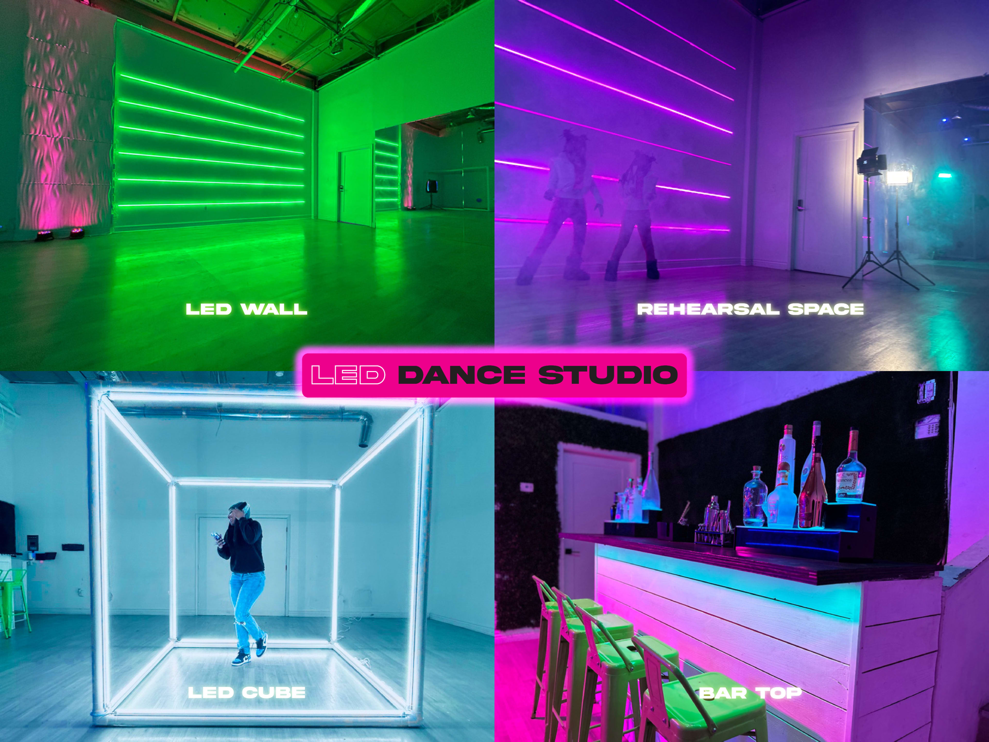 Dance Studio | LED Wall | LED Cube | Rehearsal Space | 24/7, baltimore ...