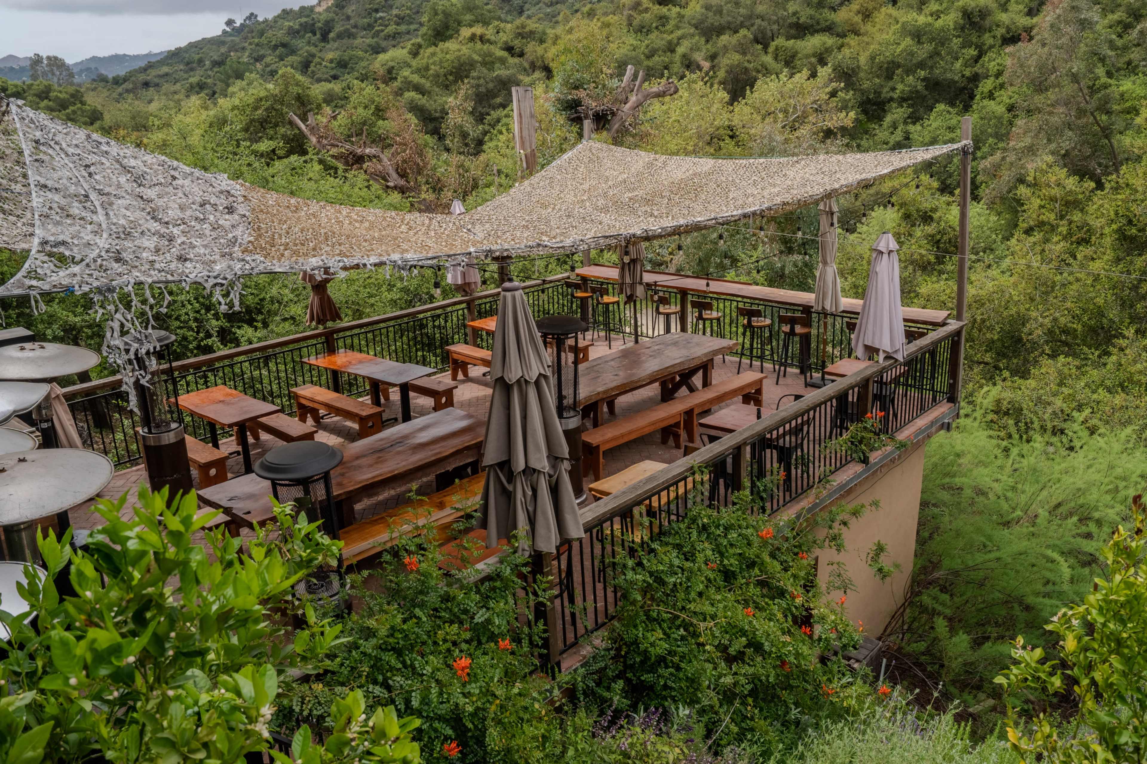Cafe on 27 | Treehouse Cafe with Canyon Views, Topanga, CA | Event ...