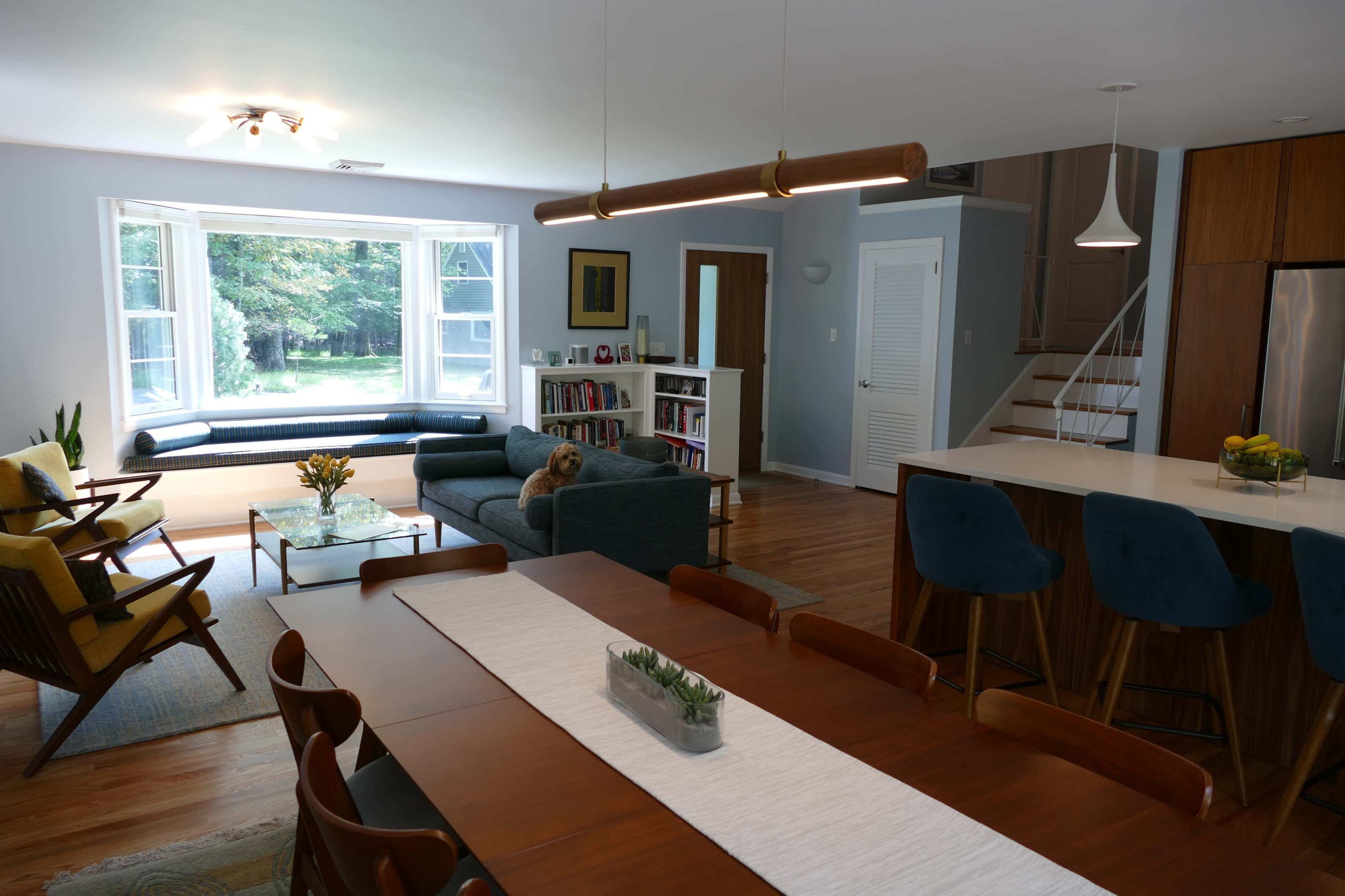 Mid-century modern split-level ranch, Woodstock, NY | Production ...