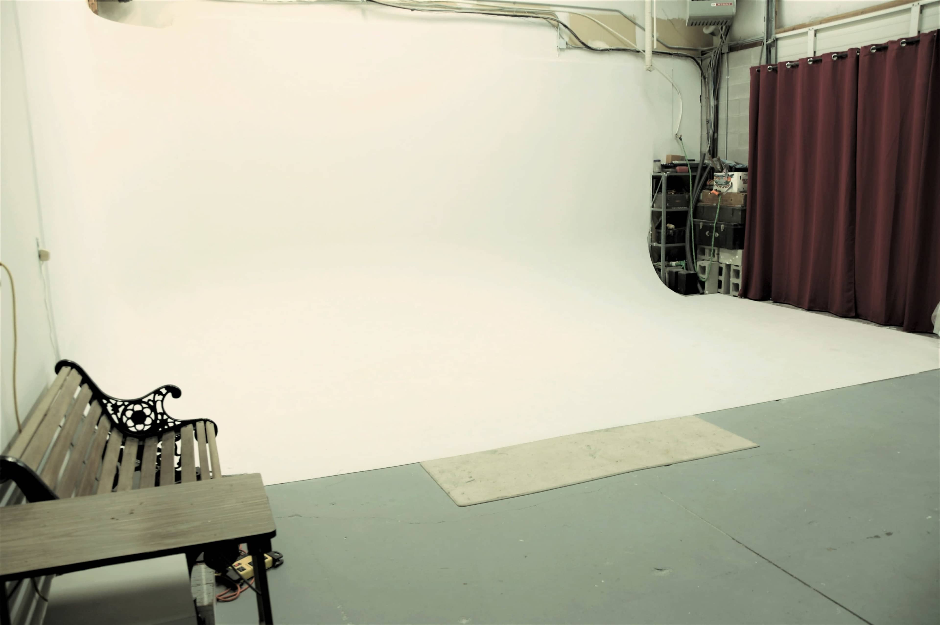 Studio 64 Complex | 750 Total Square Feet room with 2 different style shooting areas ...