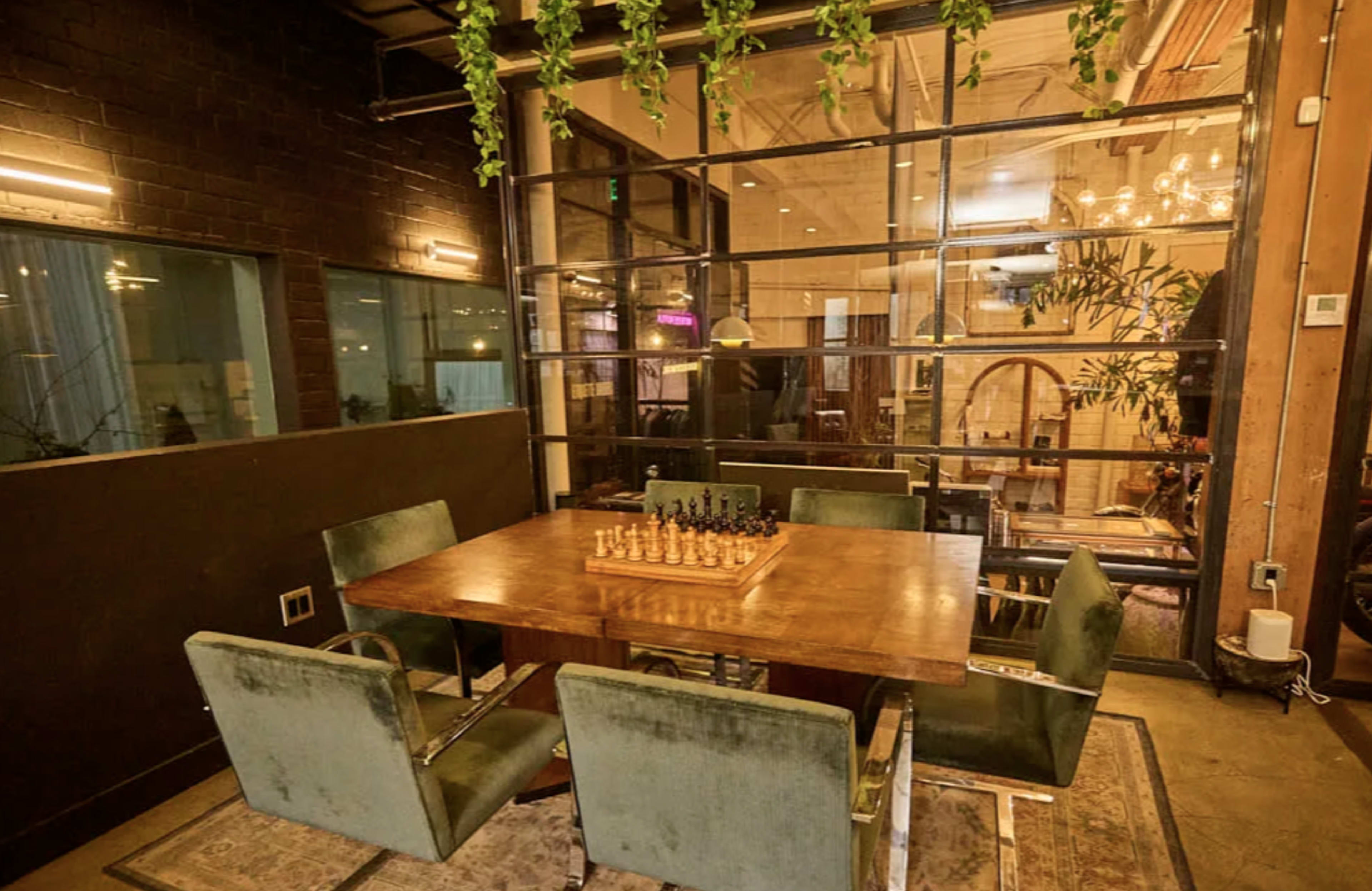 Rustic and Industrial Loft w/ Coffee | Barber | Vintage Motorcycle Shop ...