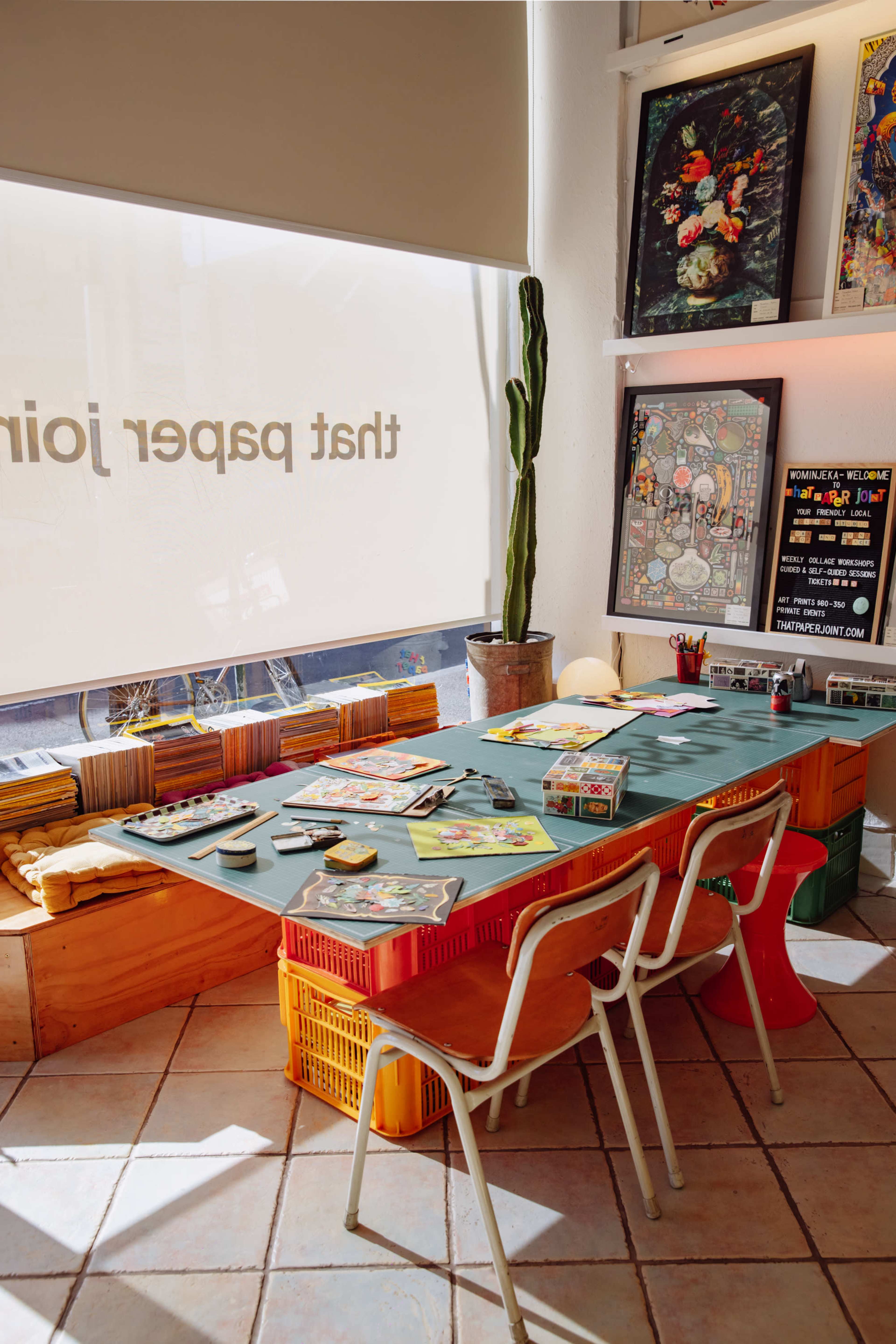 That Paper Joint | Uniquelly decorated art studio in the northern ...