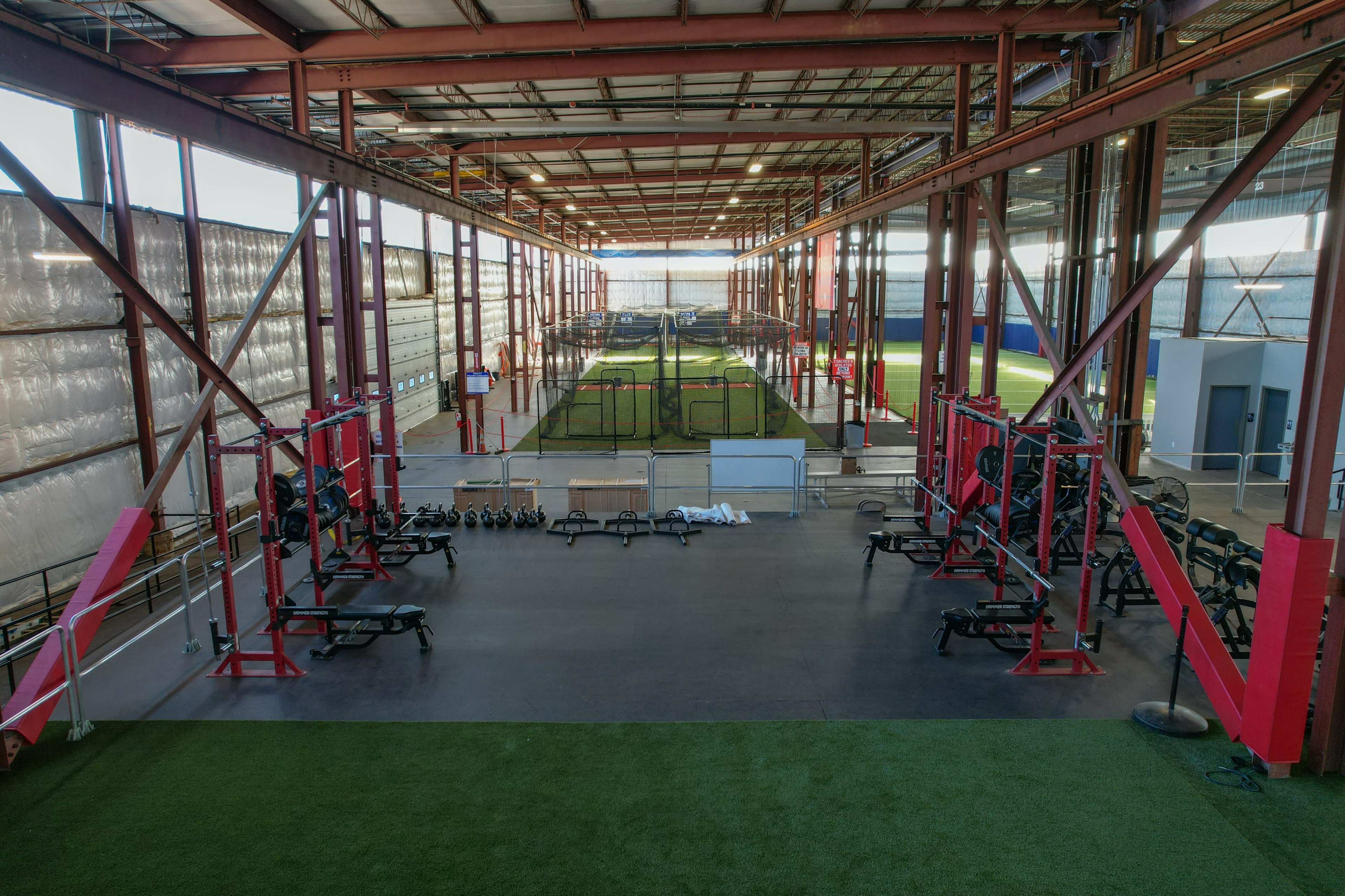 Modern, Industrial Sports Facility and Gym, Moorestown, NJ | Production ...