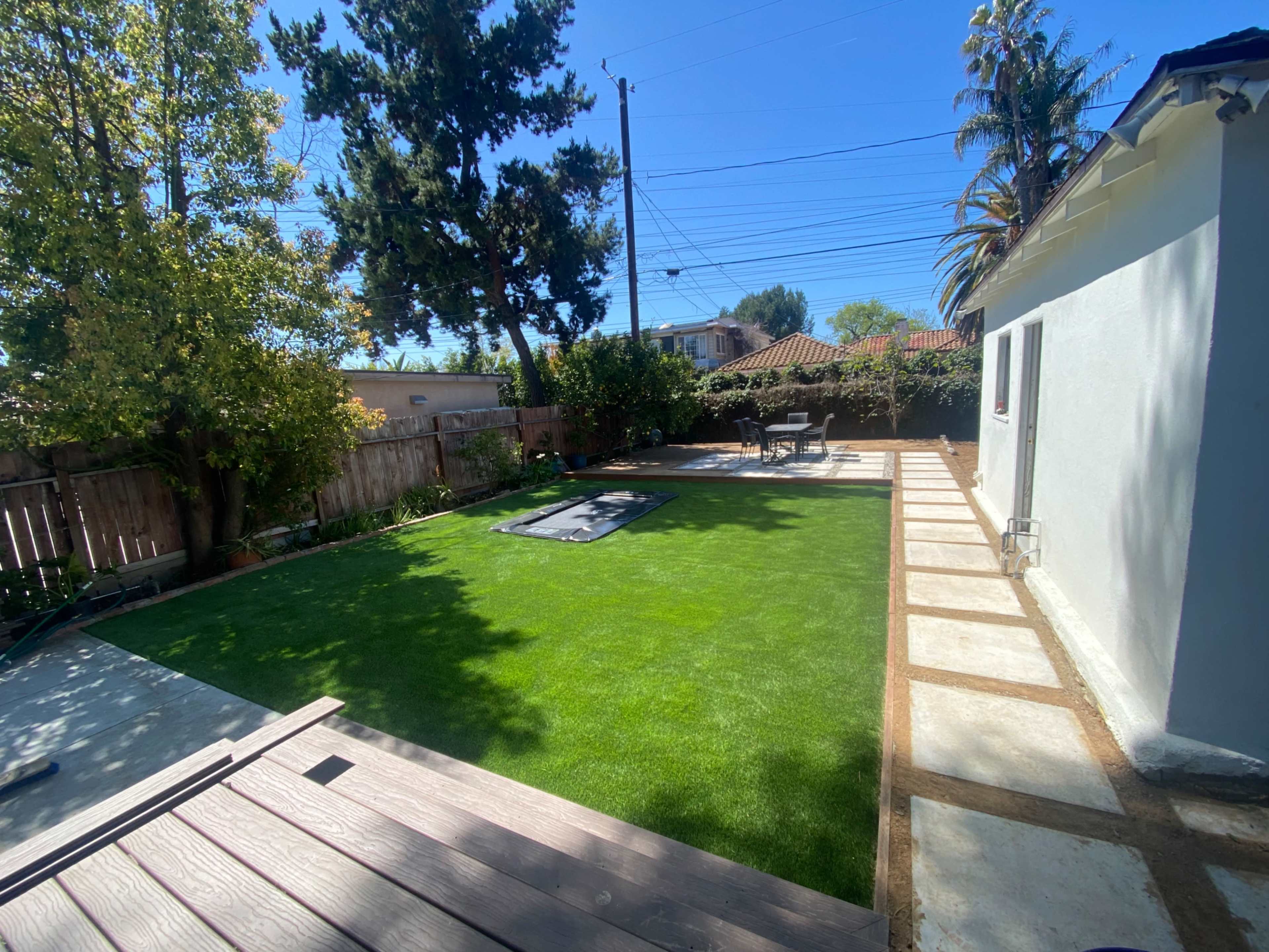 Modern oasis with In-Ground Trampoline, Burbank, CA | Production ...