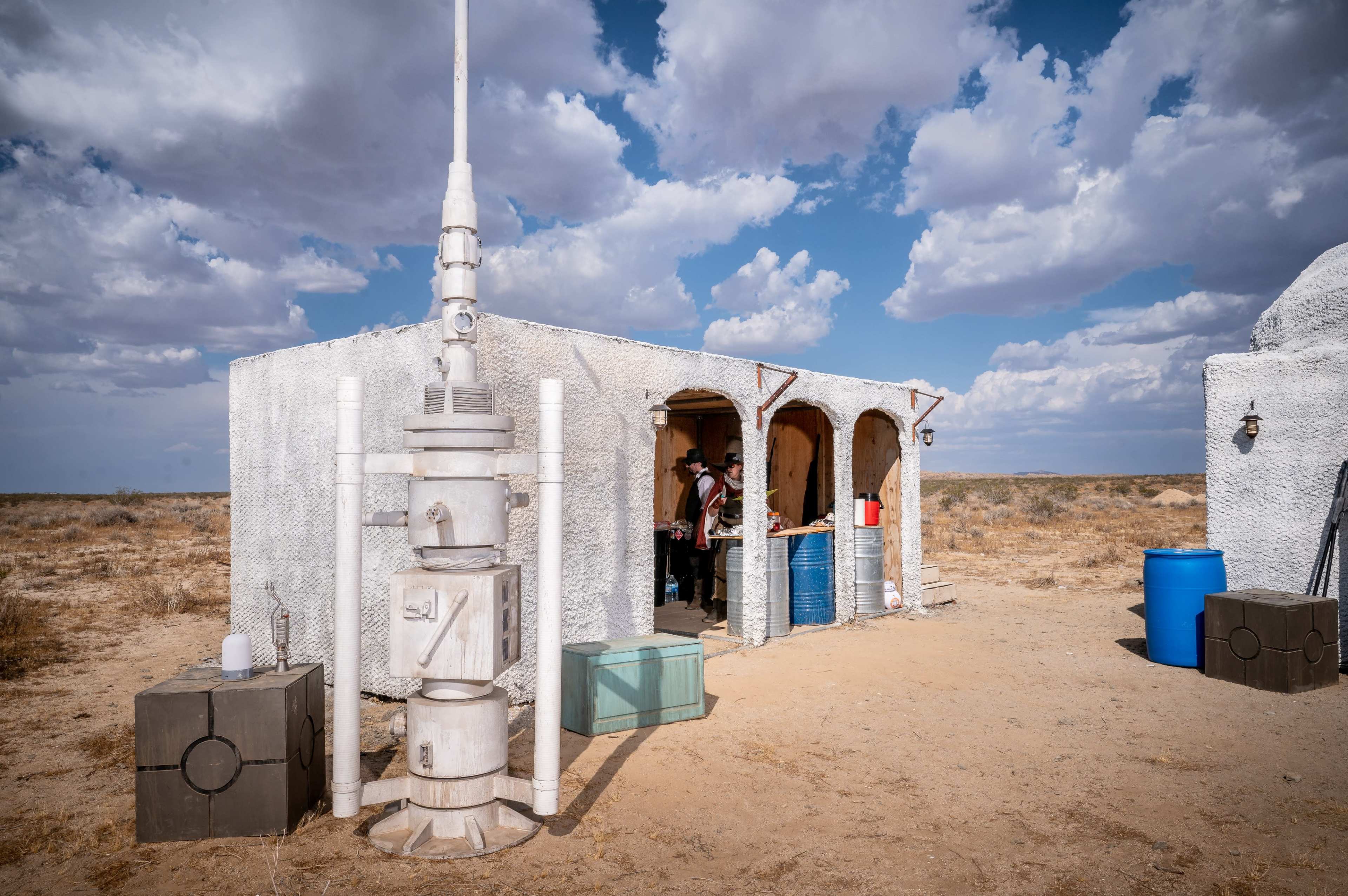 Open Desert Land Middle Eastern Sci-fi Trenches, Lancaster, CA ...