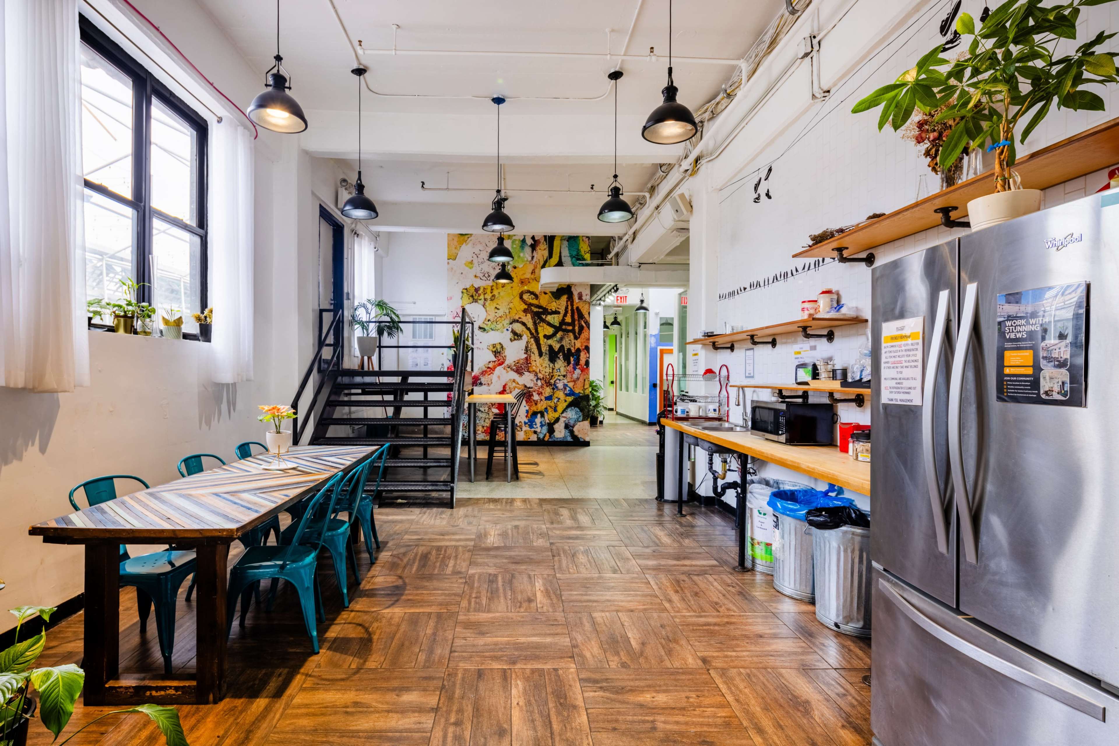 BKLYN Commons-Lefferts meeting room, built-in skylight and welcoming ...