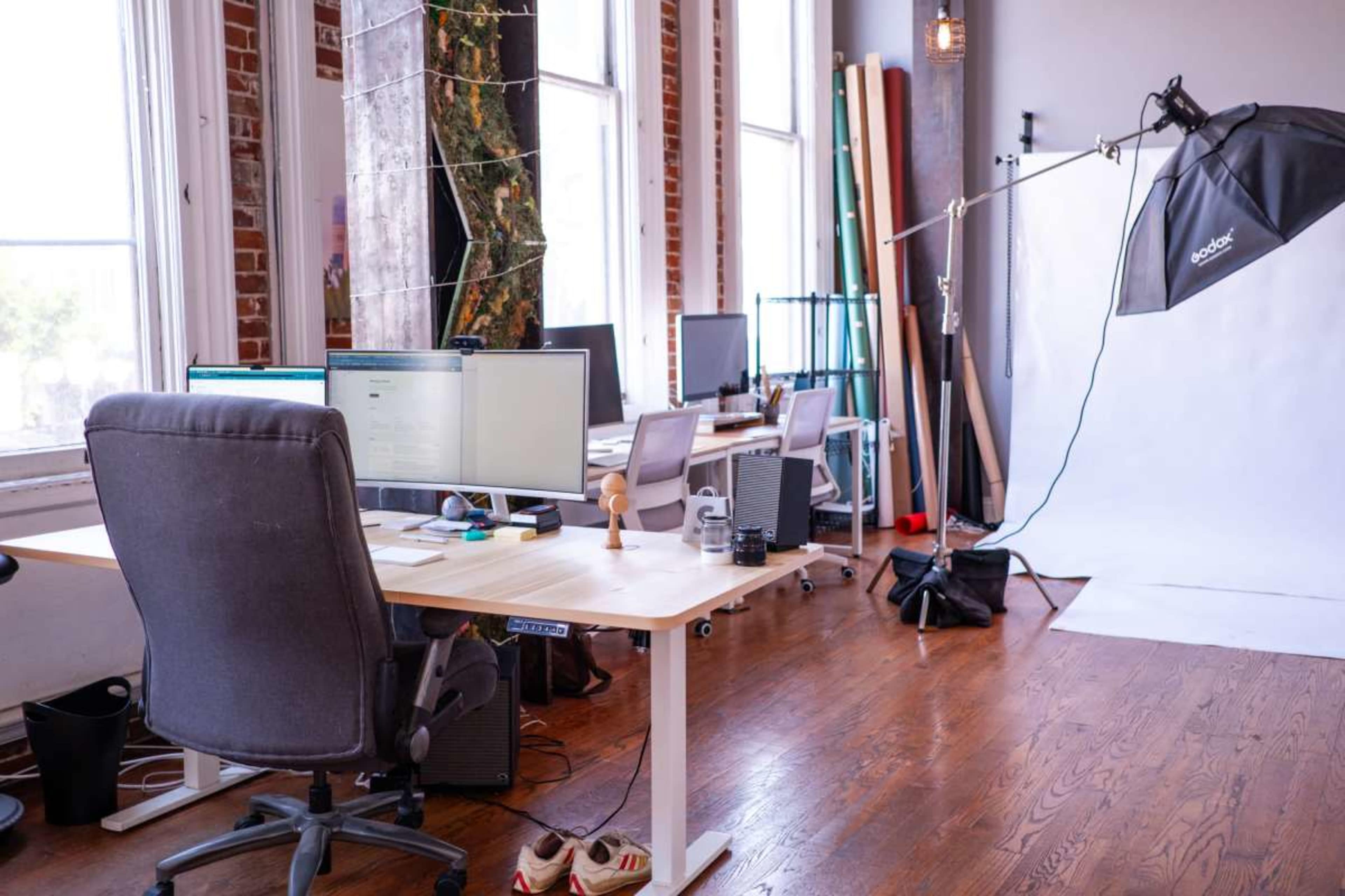 Teema Studios | Beautiful Historic Loft with Natural Light, Brick Walls, Studio & Office, San ...