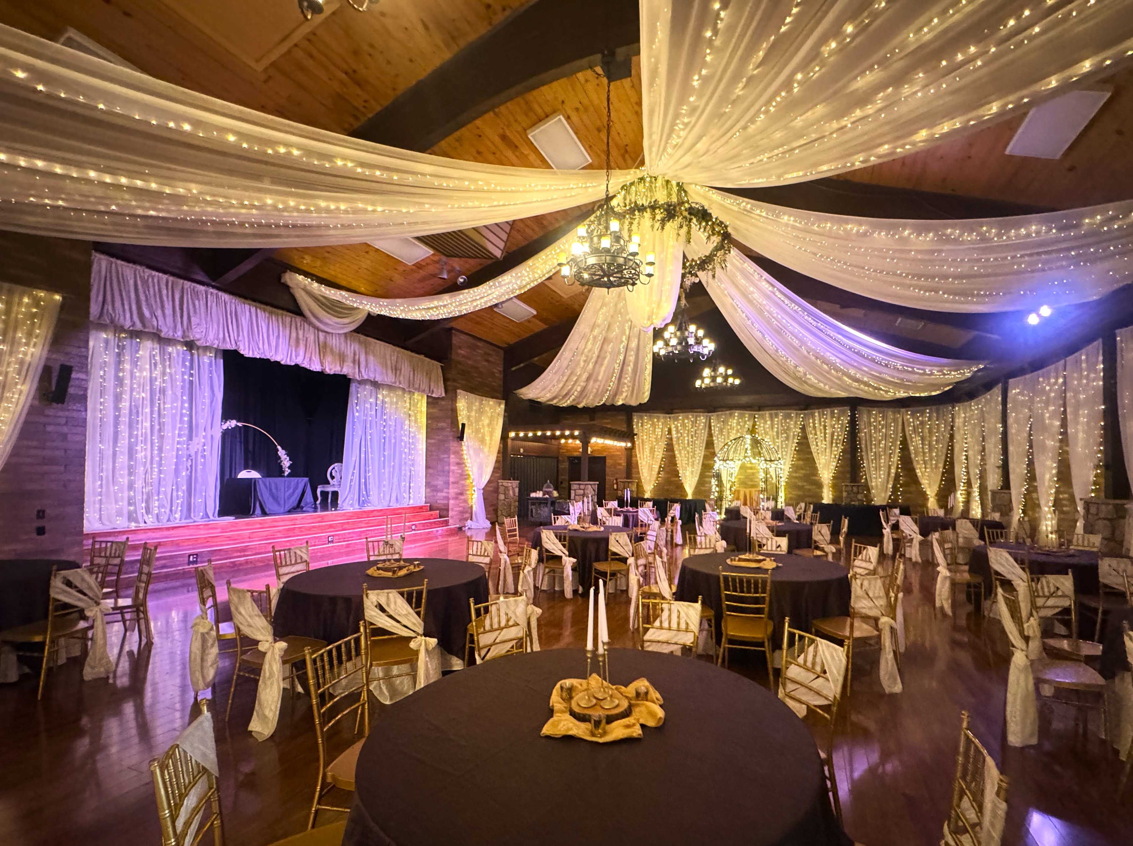 Stone Gate Weddings and Event | tah Valley Garden Ballroom in a Classic ...