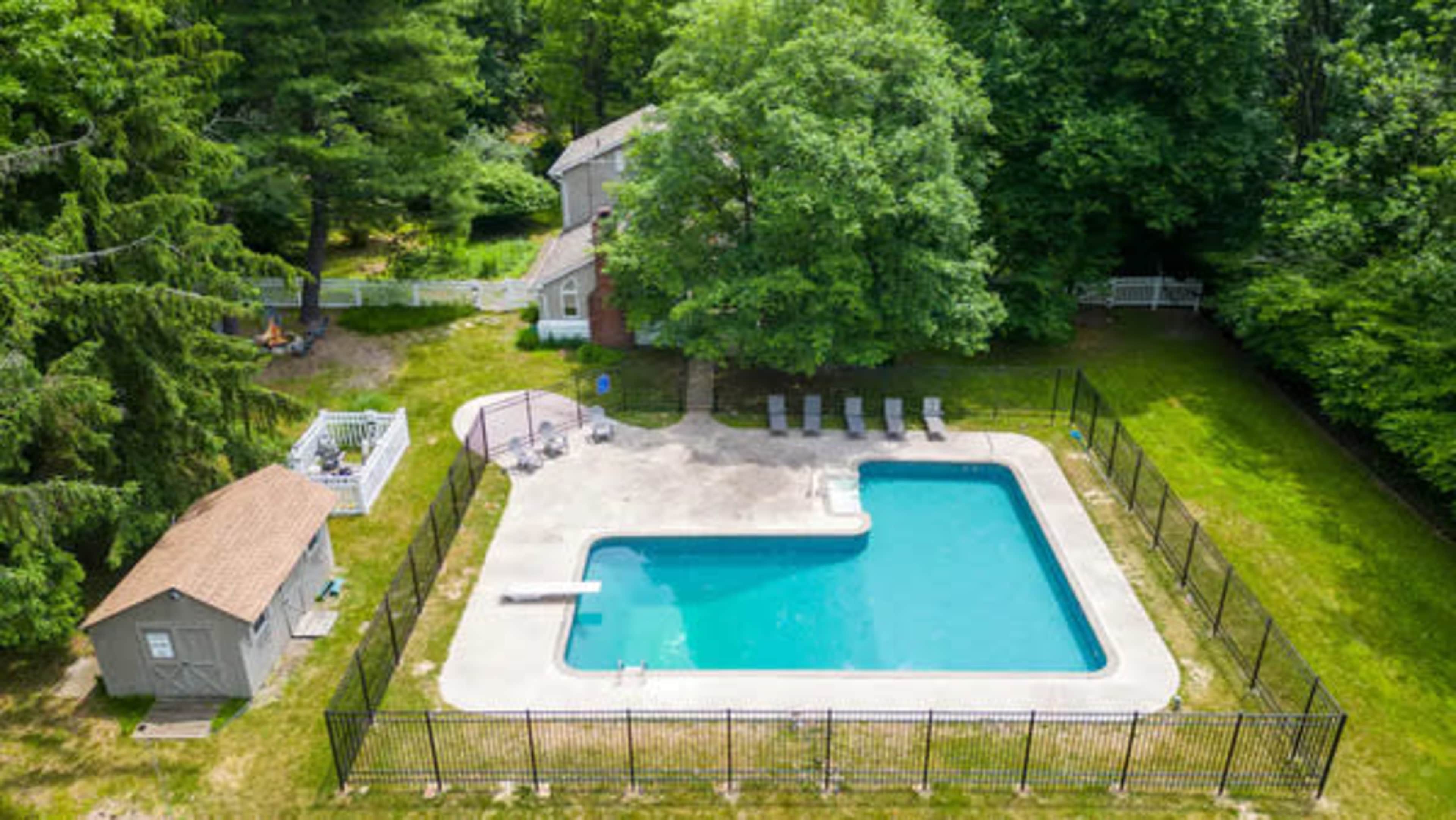 Big Yard, Pool, Fire Pit & Billiards!, Suffern, NY | Off-Site | Peerspace