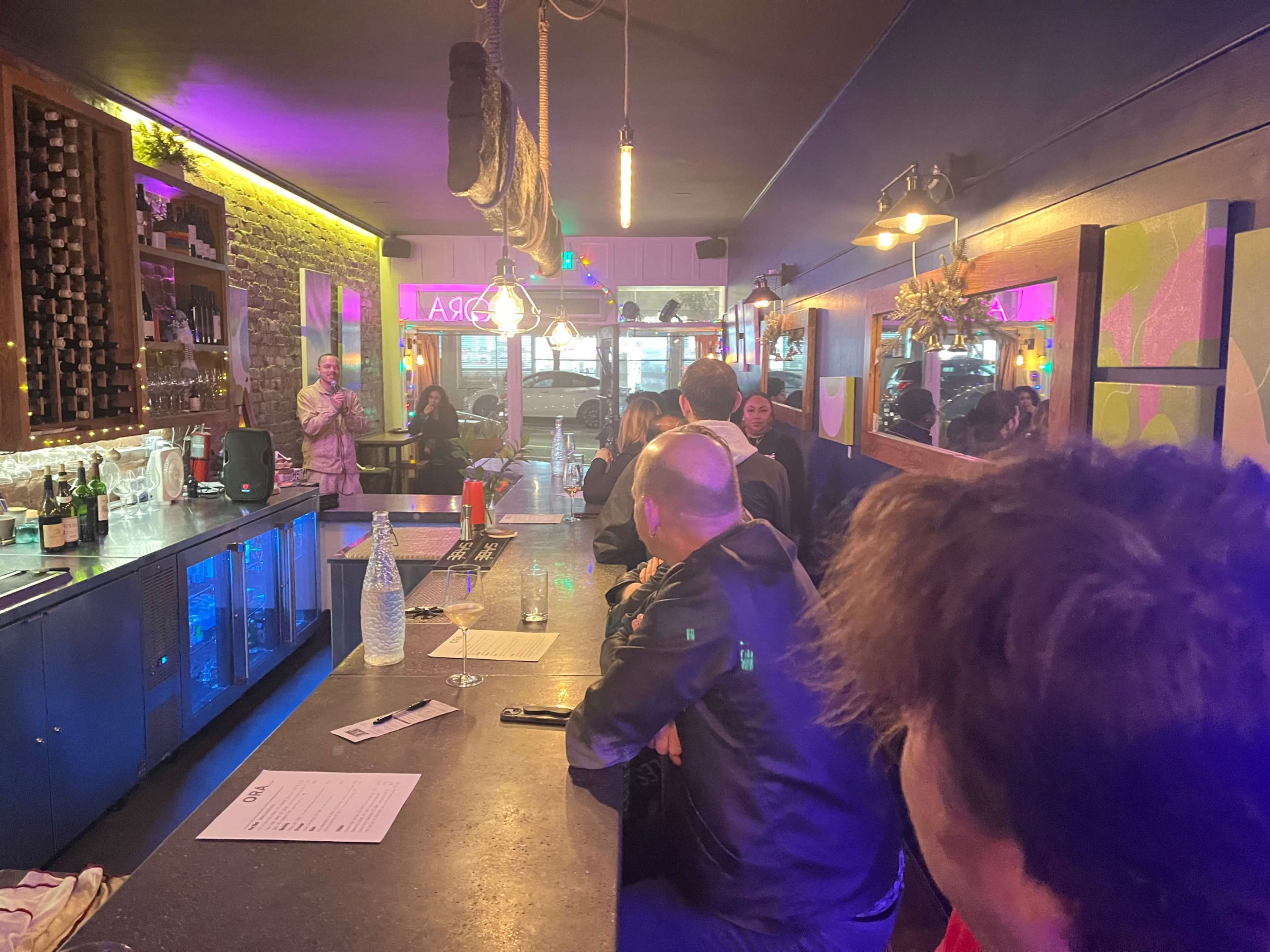 Ora | Midtown inviting and intimate neighborhood wine bar, San ...