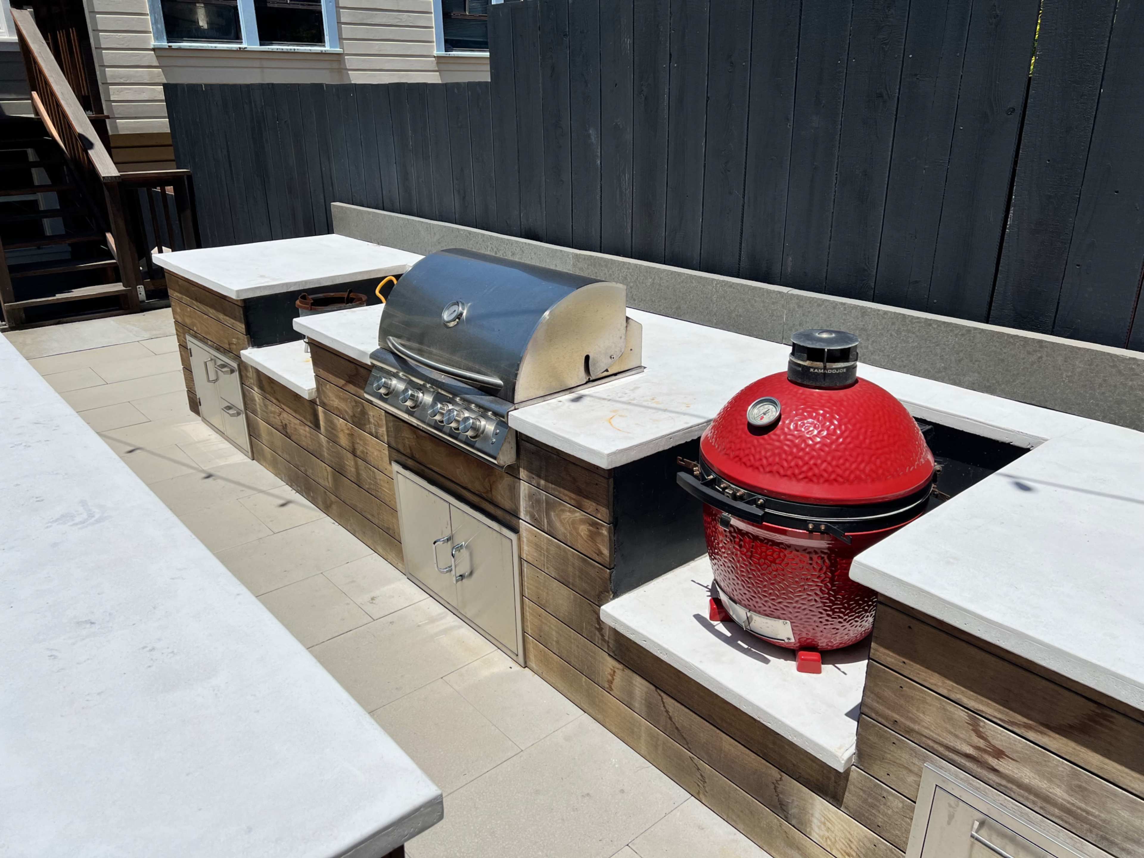 Outer sunset backyard with full grill and private event room, San ...