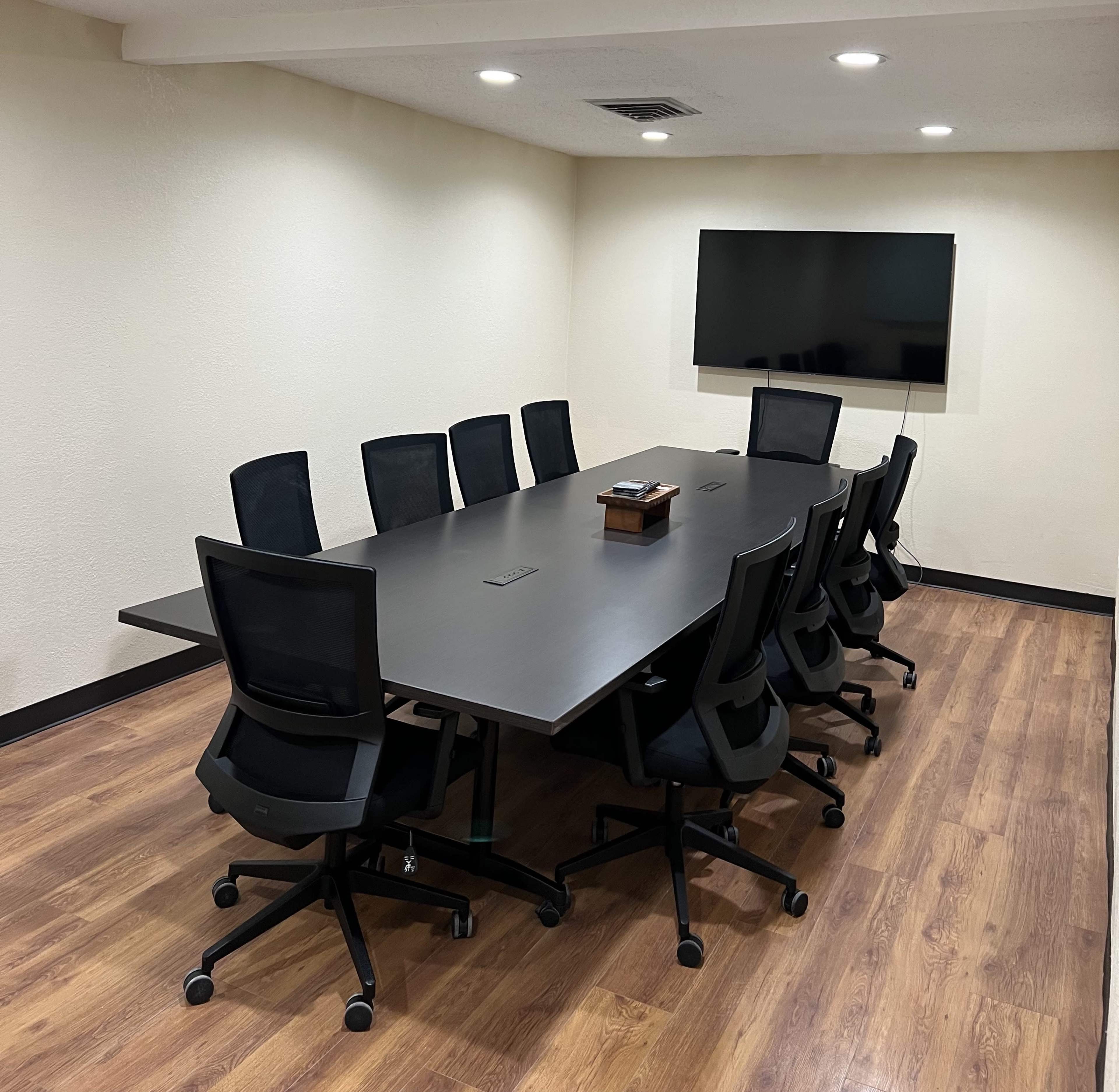 Conference Room inside Rustic, Texas Style Coworking Space, Baytown, TX ...